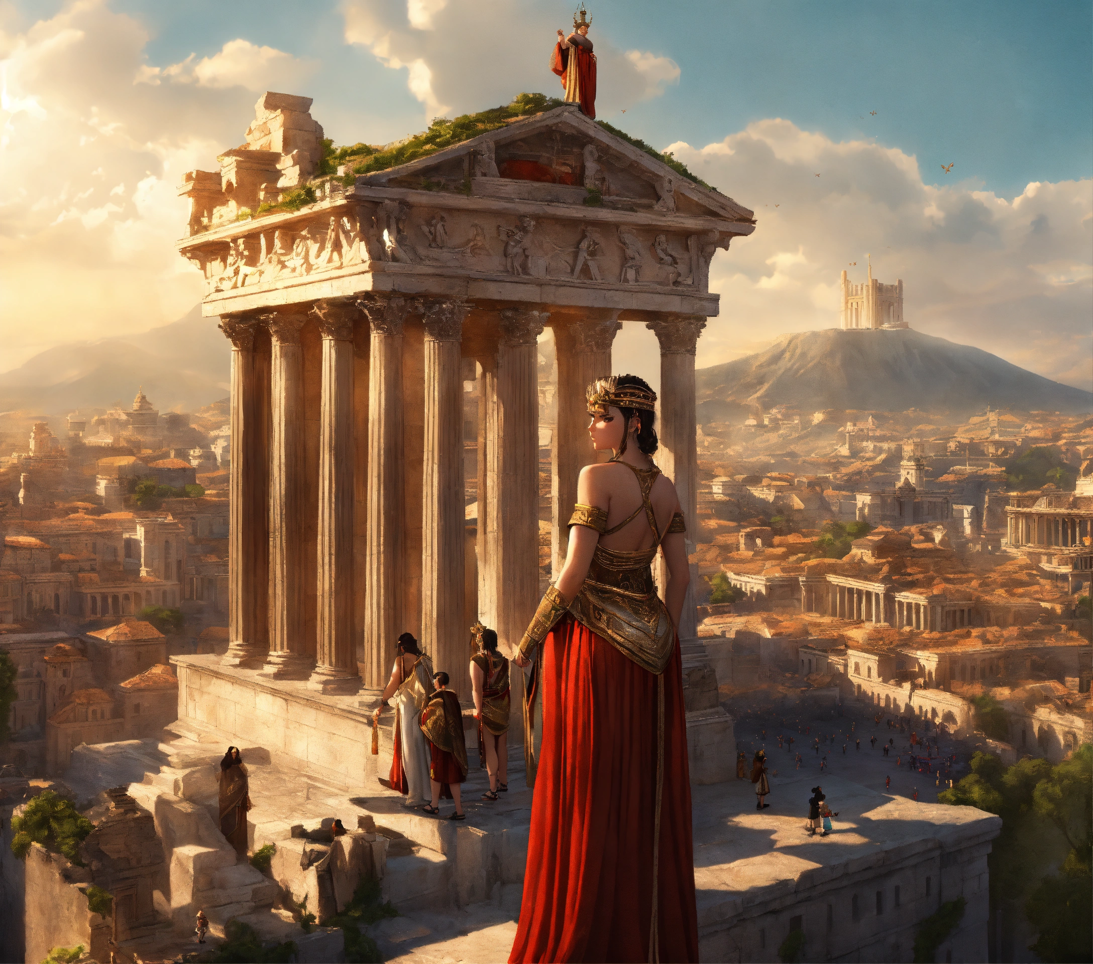 Lexica - A ((gigantic)) (massive2) giantess ancient roman empress ...