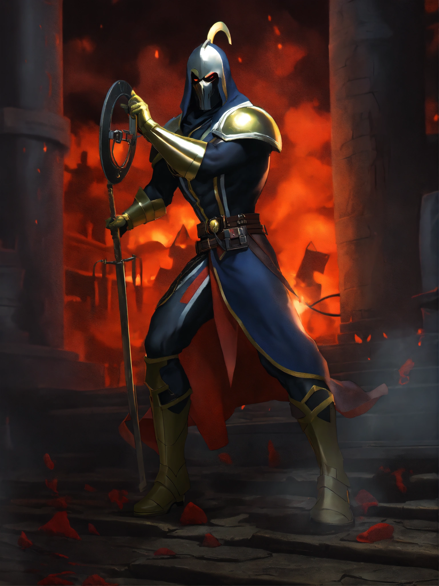 Lexica - Marvel animated death dealer in shangchi movie without words ...