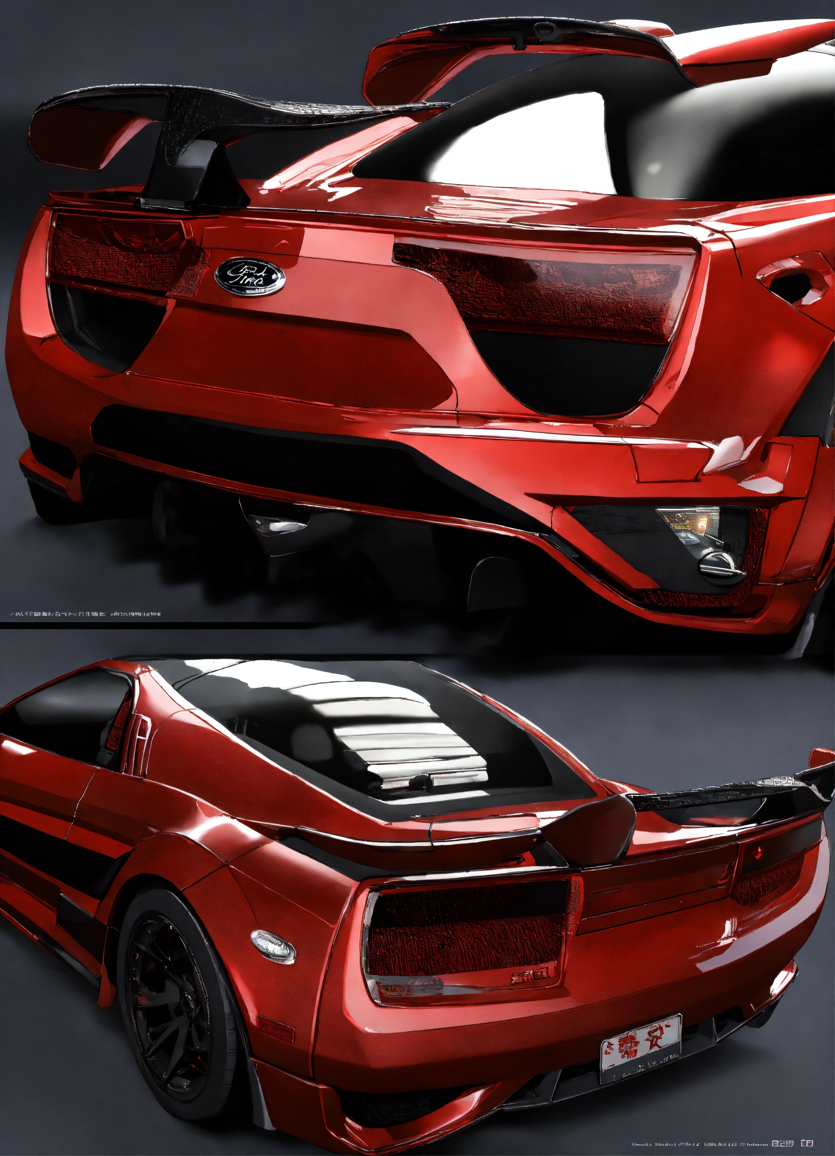 Lexica - Edo period Acura NSX, Ford Hallam Style, Kashira, Tsuba ...