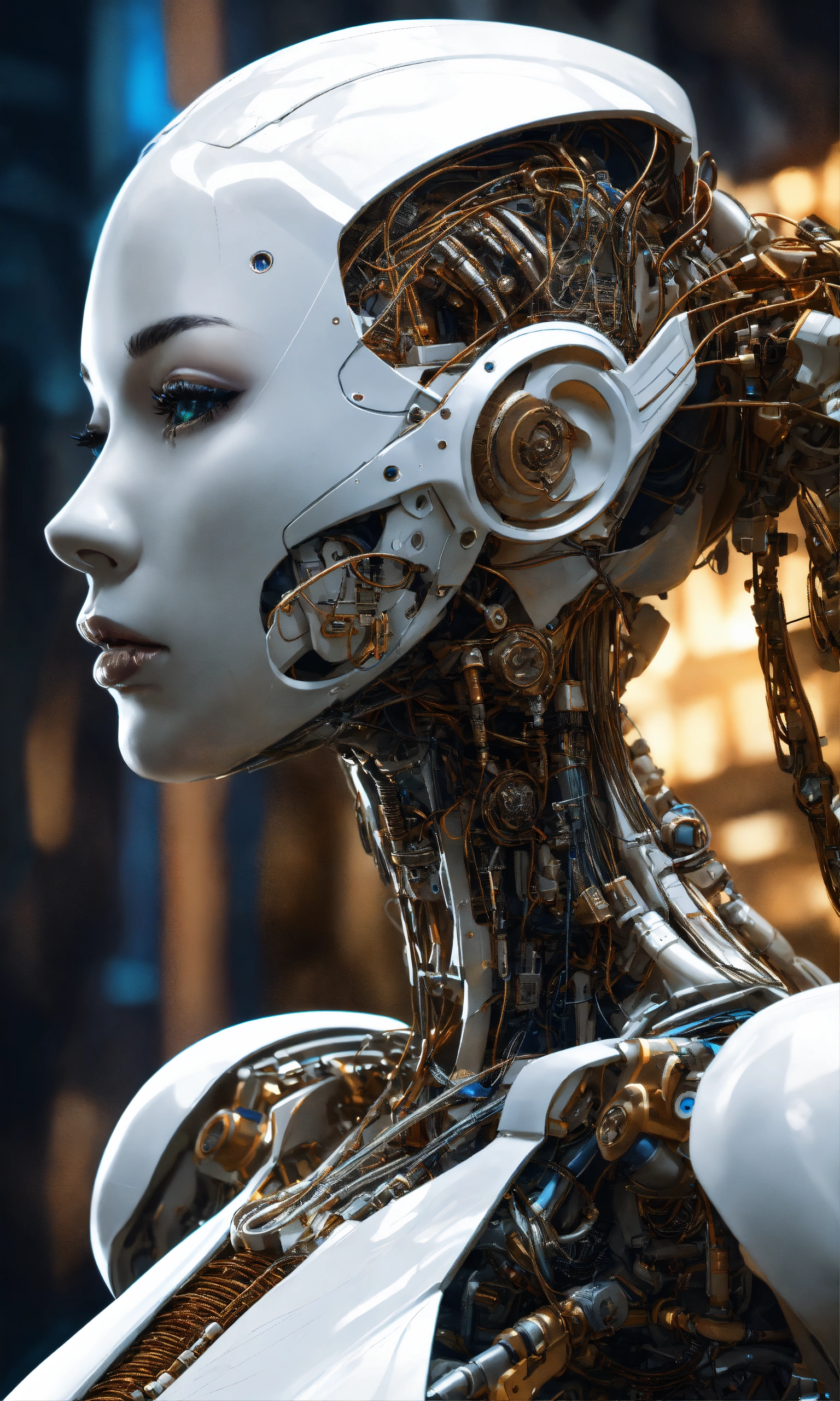 Lexica - Character Sheet, complex 3d render ultra detailed of a ...