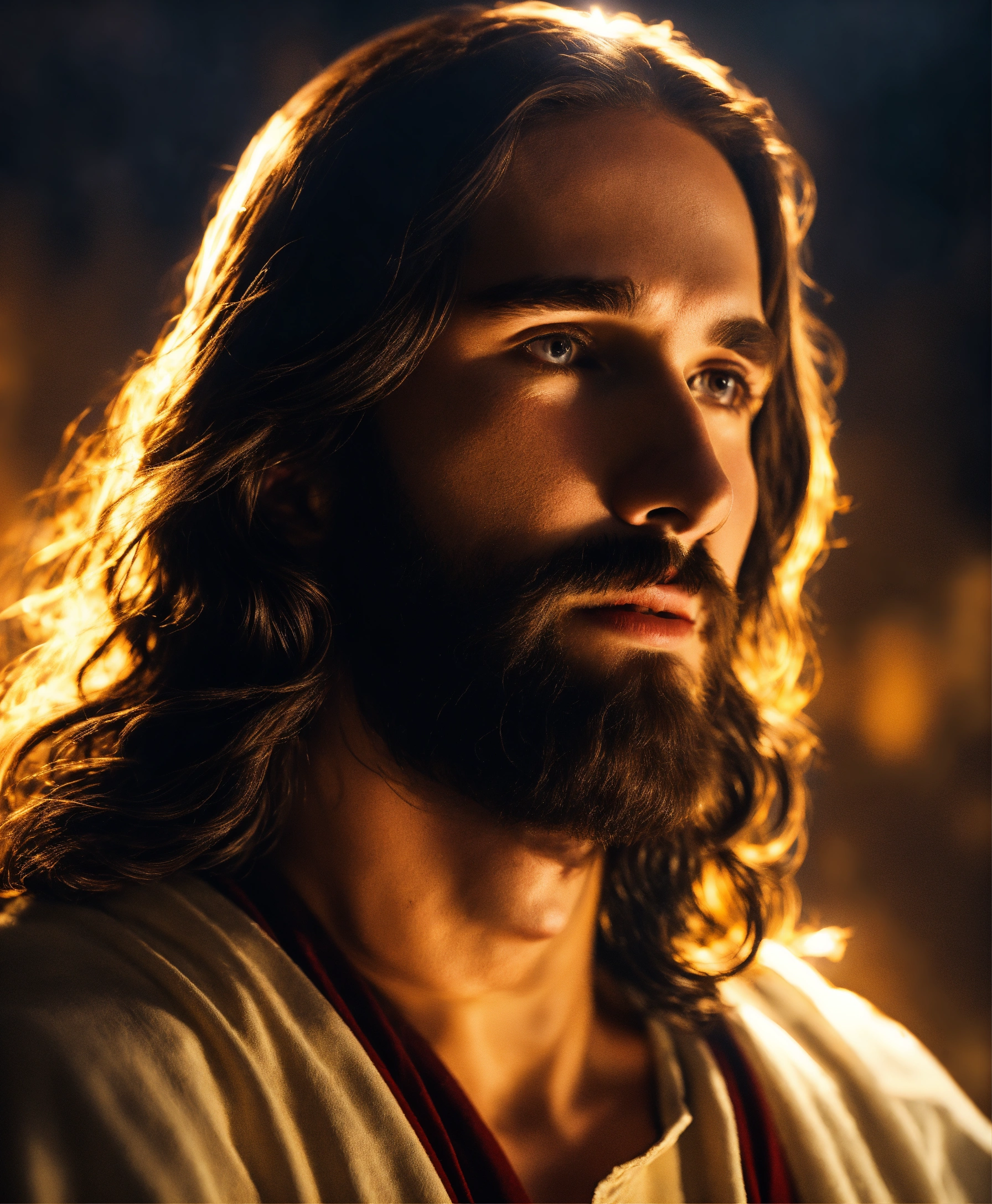 Lexica - Jesus christ portrait. full of light. epic light blazes. 8k ...