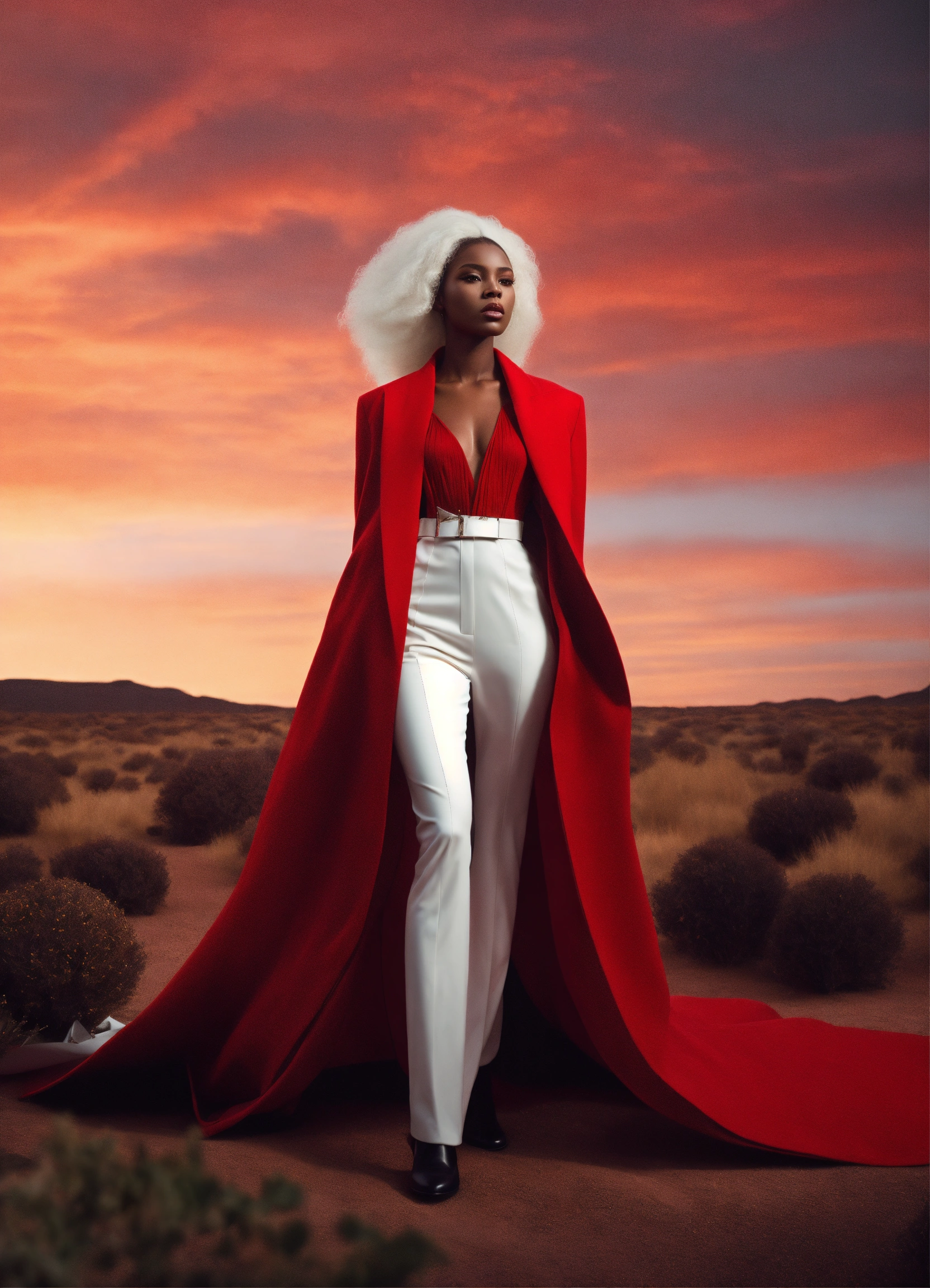 Lexica - Minimalistic edgy and sleek. Hyperrealistic. Black woman ...