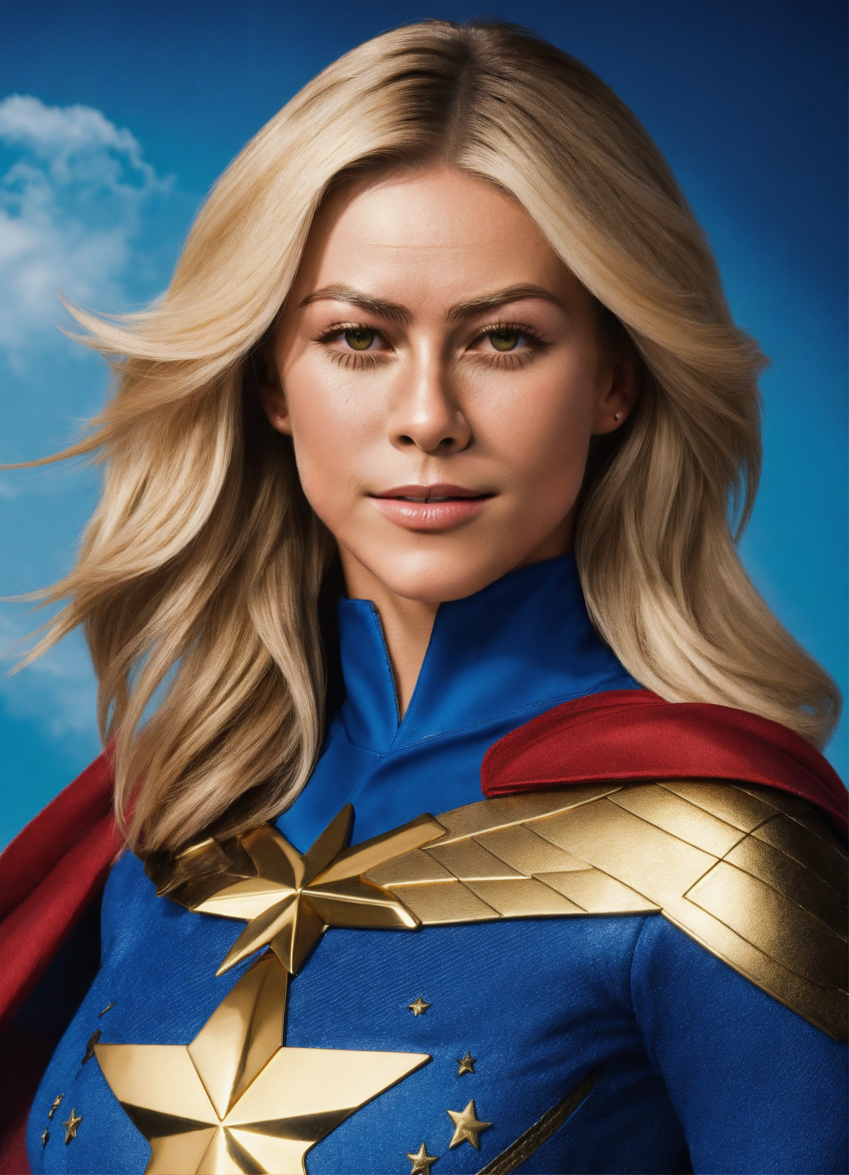 Lexica - Julianne Hough in the role of Homelander from the boys. She is ...