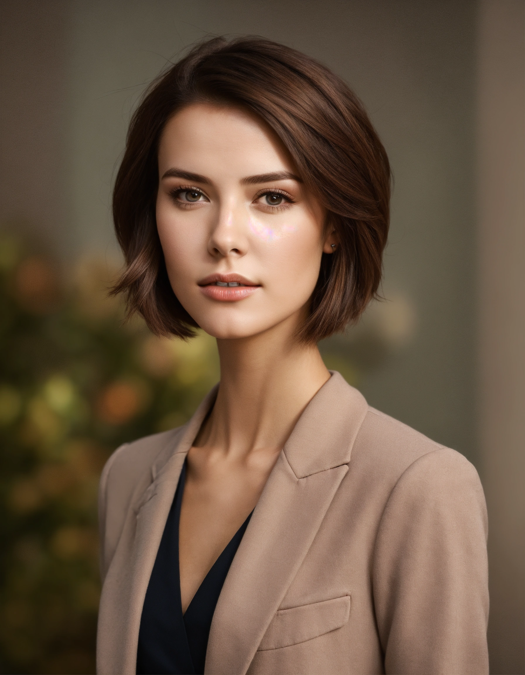 Lexica - Create an image of a woman with a slender build, and ...