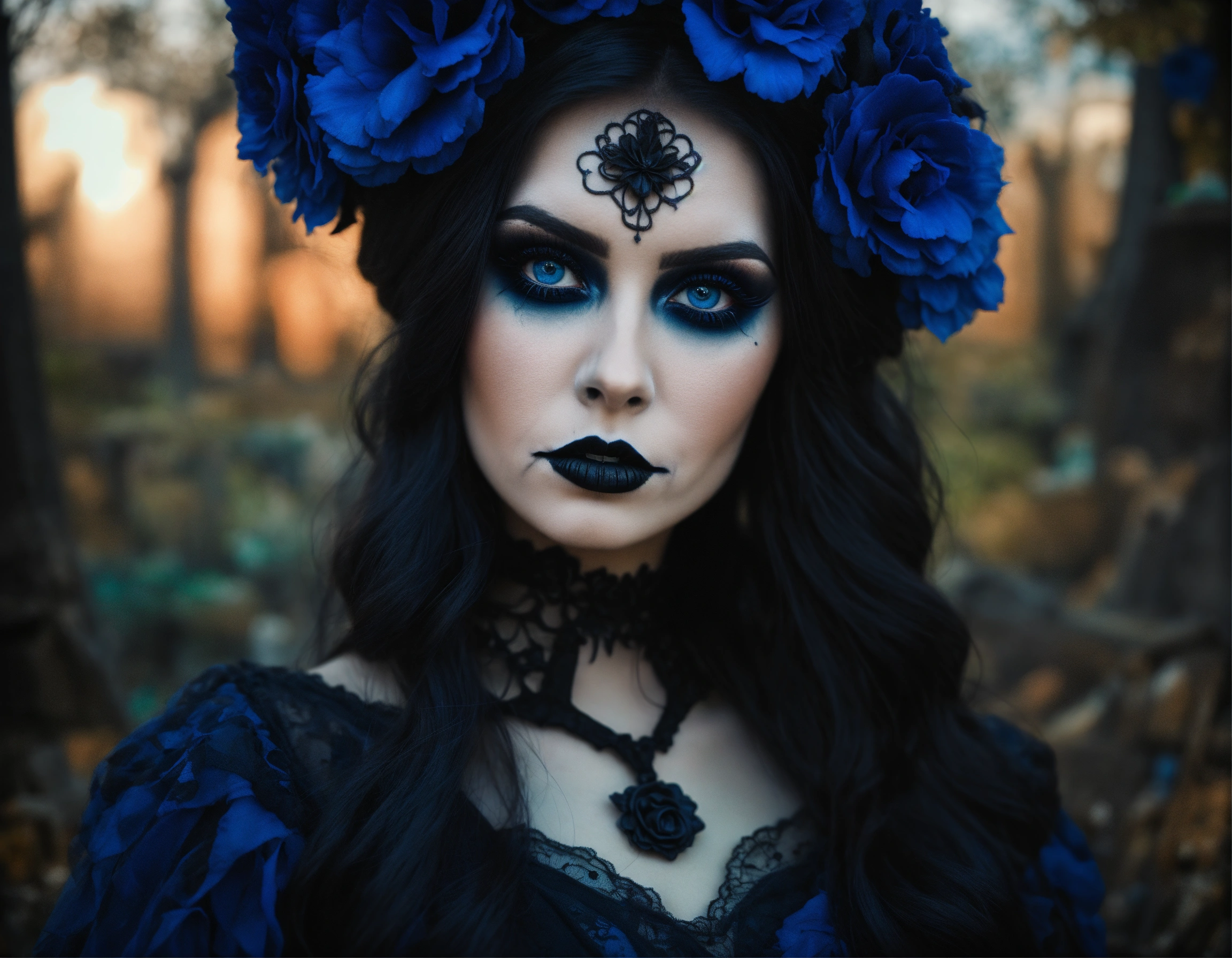Lexica - Hyper realist photo of a Beautiful young woman in goth outfit ...