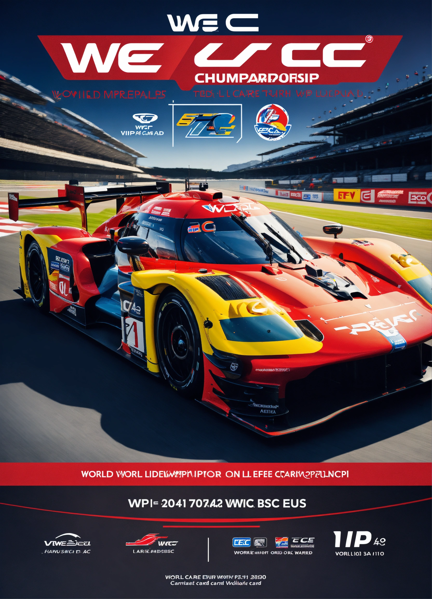 Lexica - WEC World endurance championship card VIP ID pass