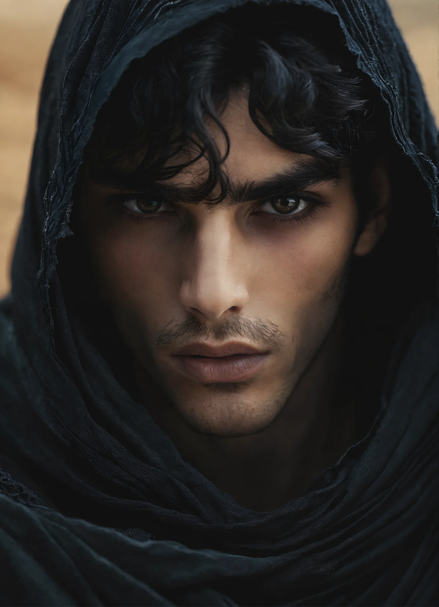 Lexica - Close-up fantasy-inspired portrait of haute couture hauntingly ...