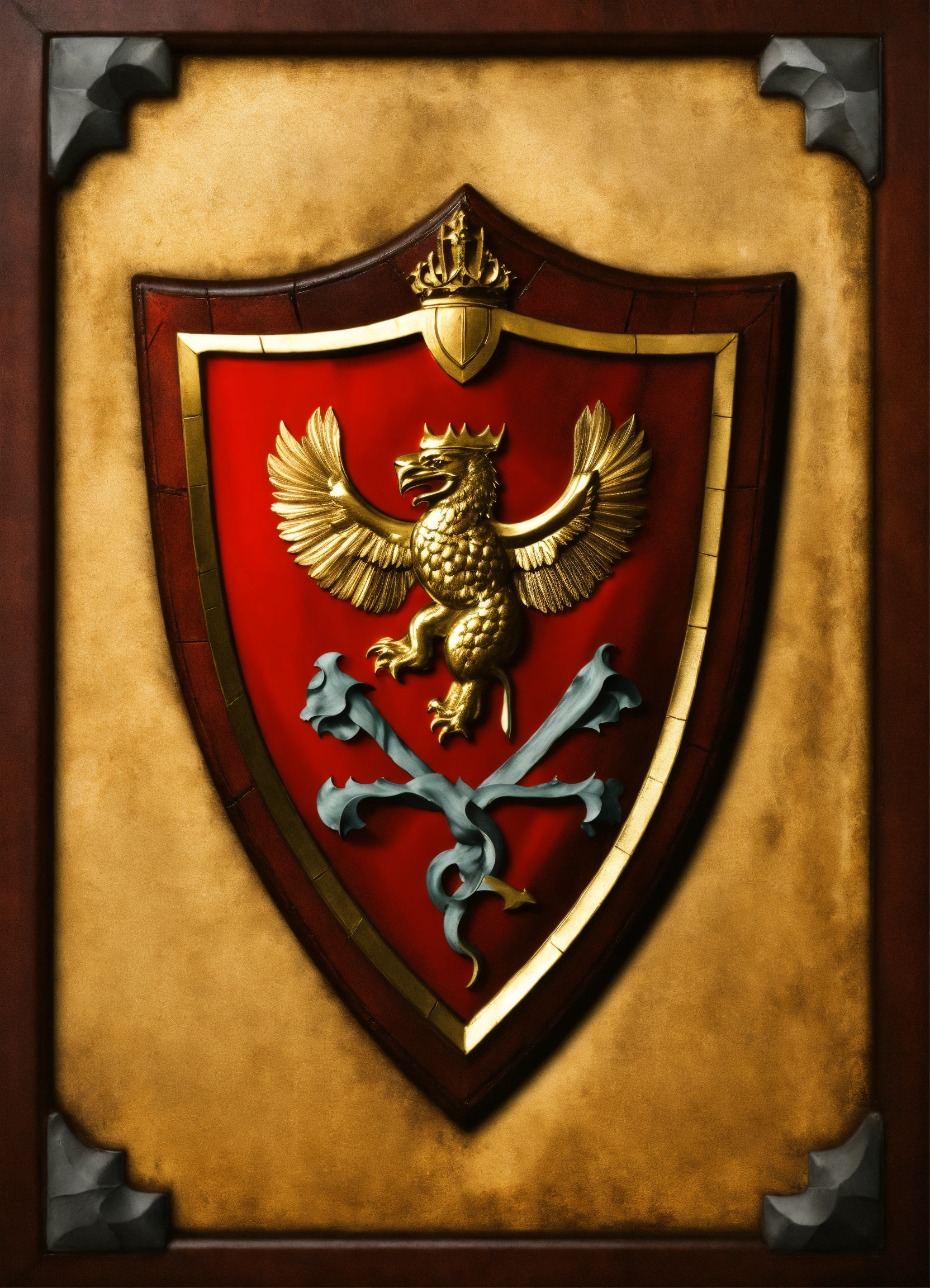 Lexica - A simple shield with heraldry
