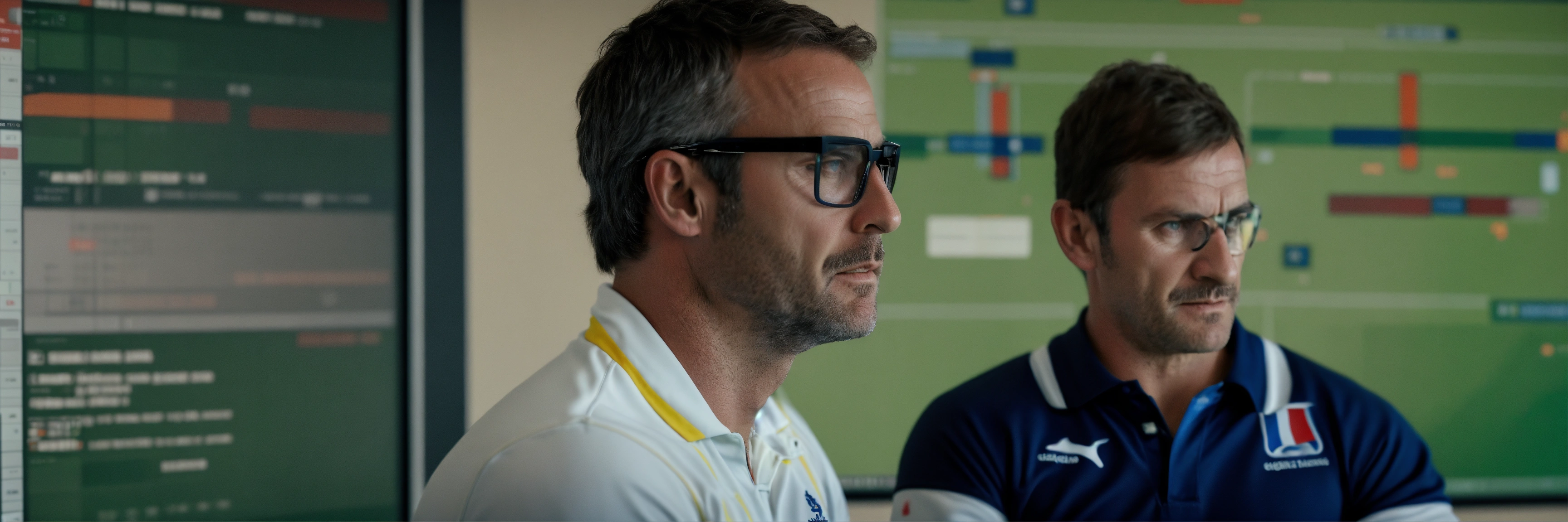 Lexica - Portrait of a french rugby coach wearing a pair of oversized ...