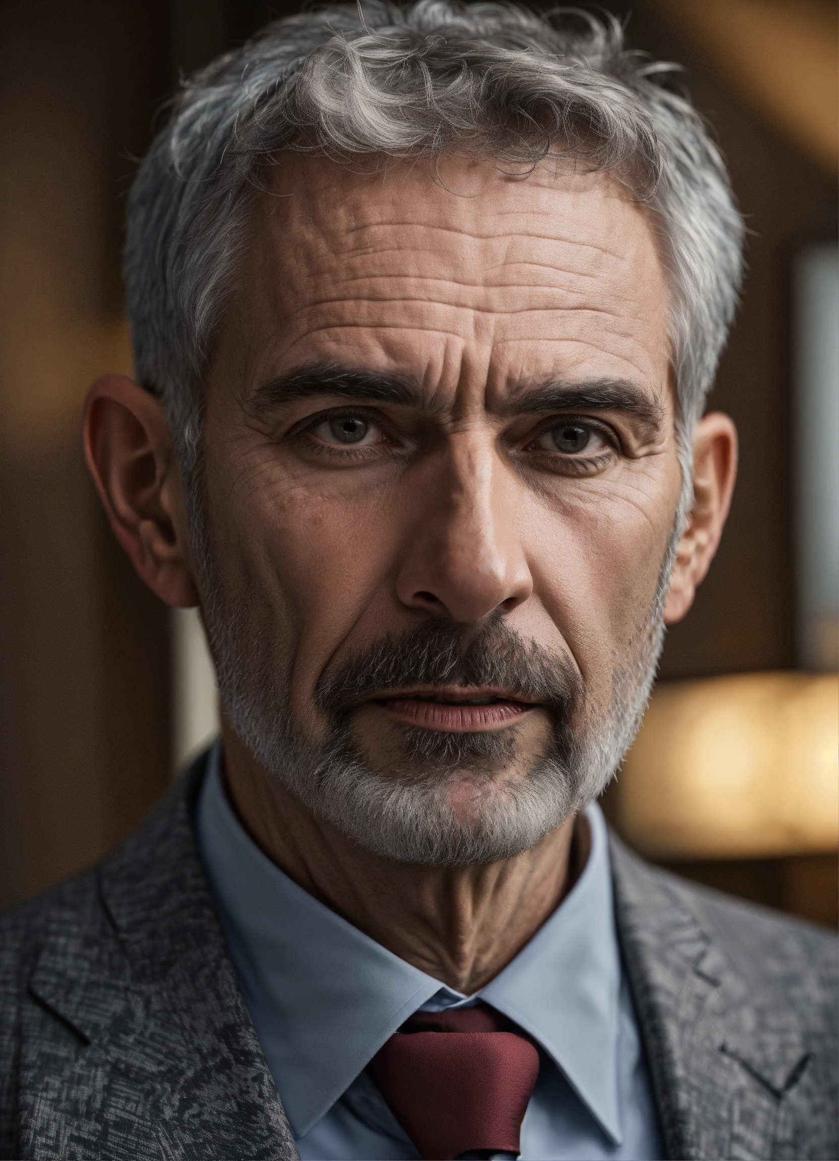 Lexica - A realistic photo of a thin 50-year-old french man, with ...