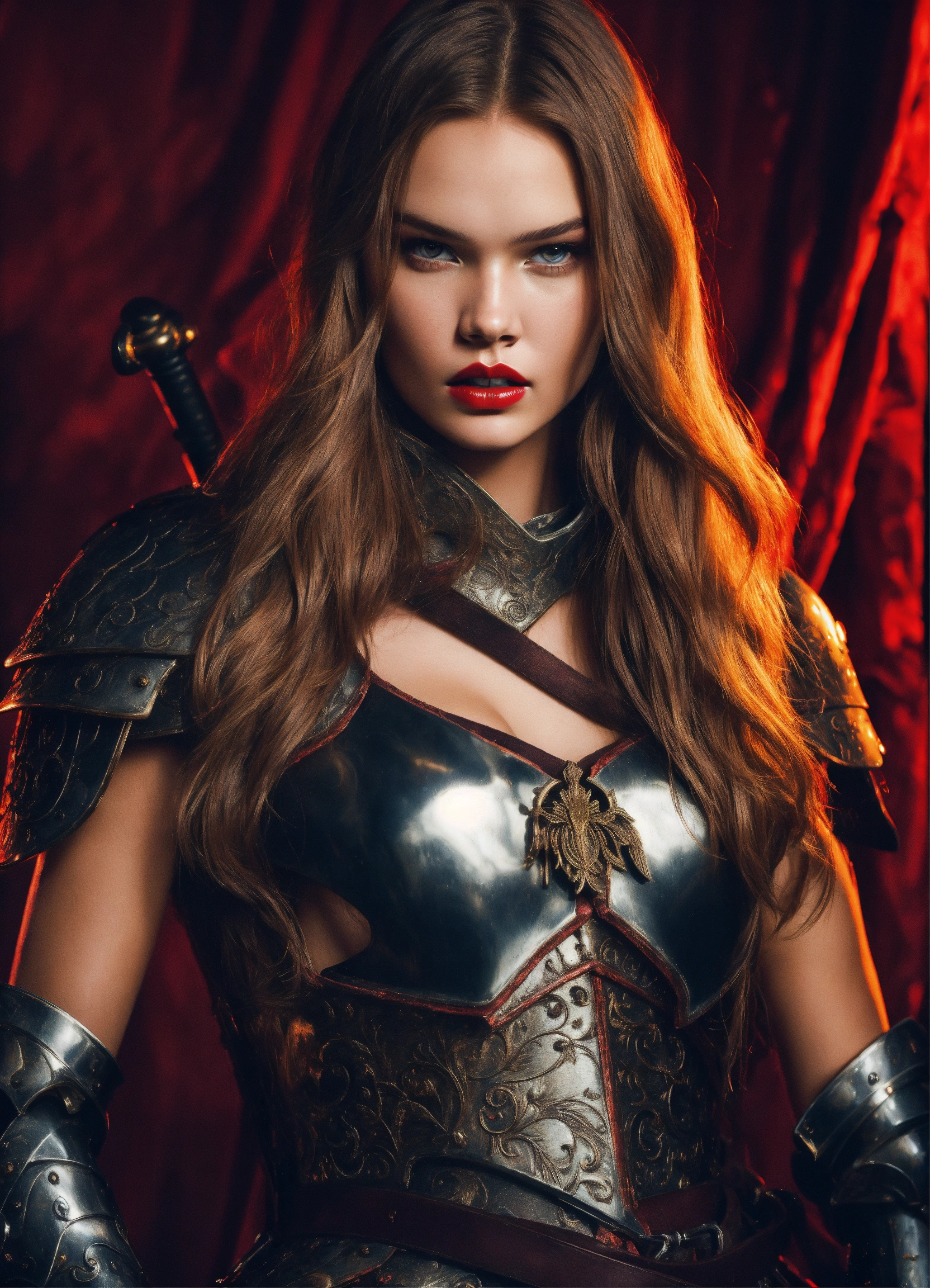 Lexica - Photo quality color portrait of young beautiful Josephine ...
