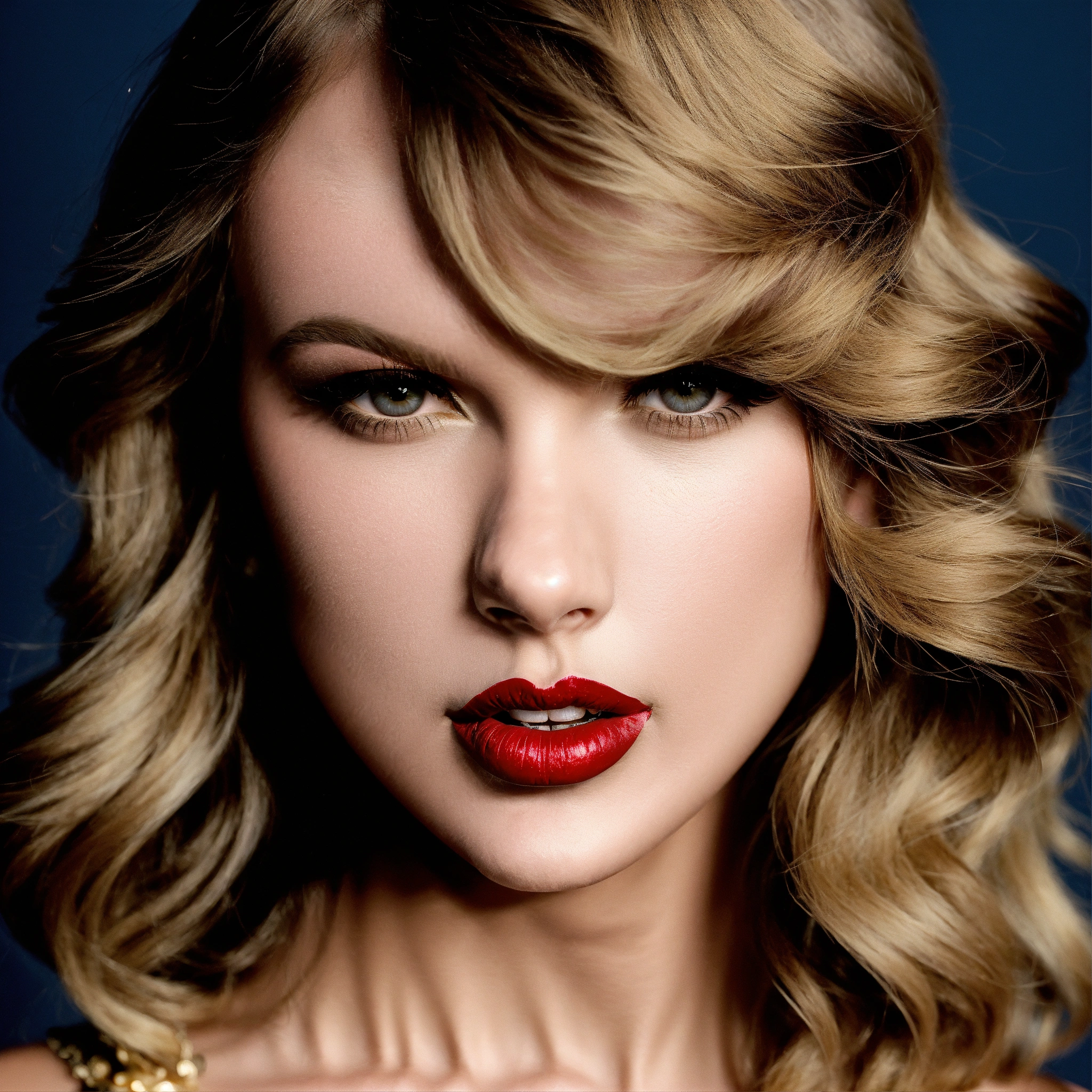 Lexica - Taylor Swift Gold Lips and Eye Shadow