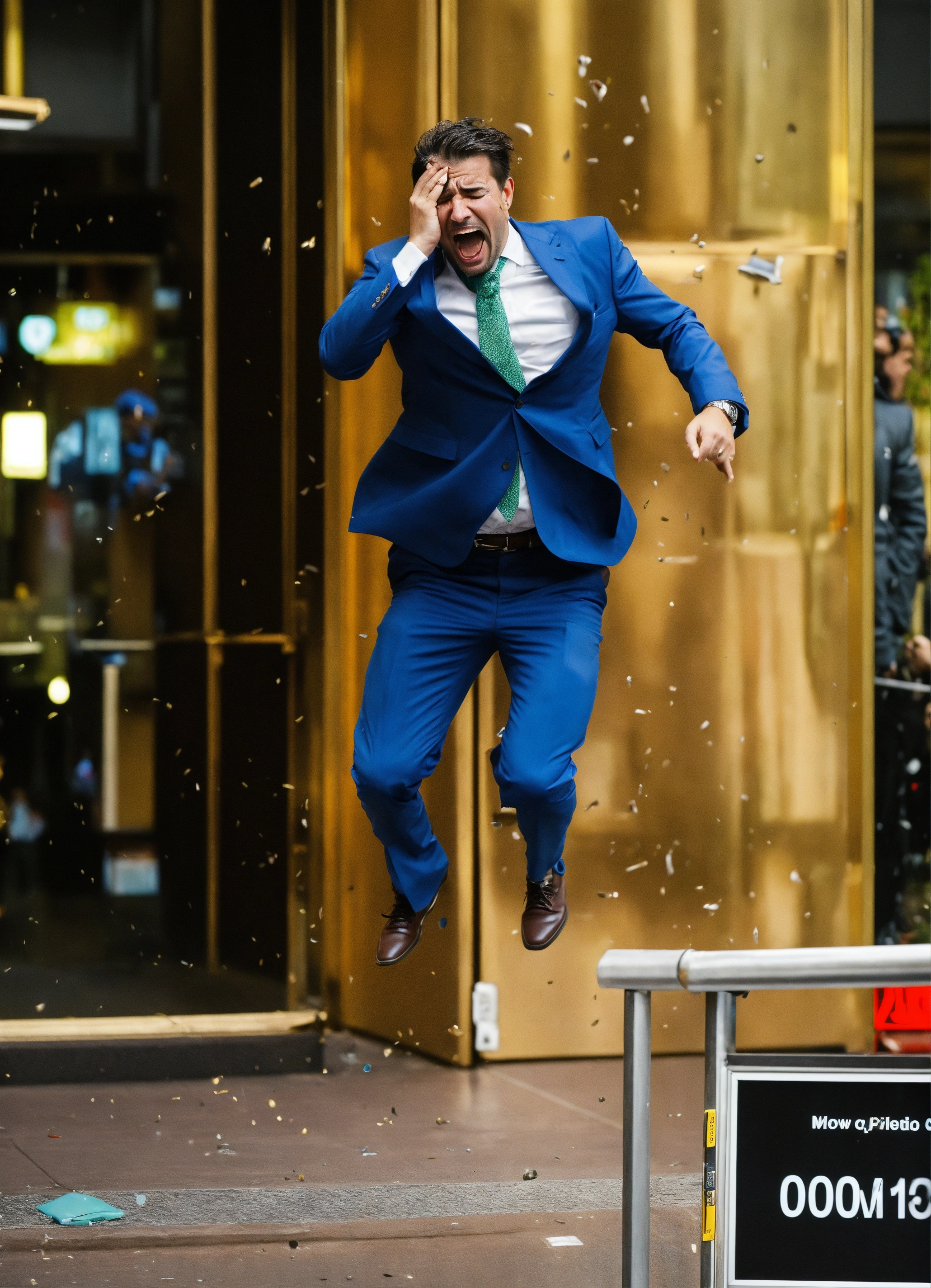 Lexica - Trader jumps of a building after stockmarket crash, crying ...