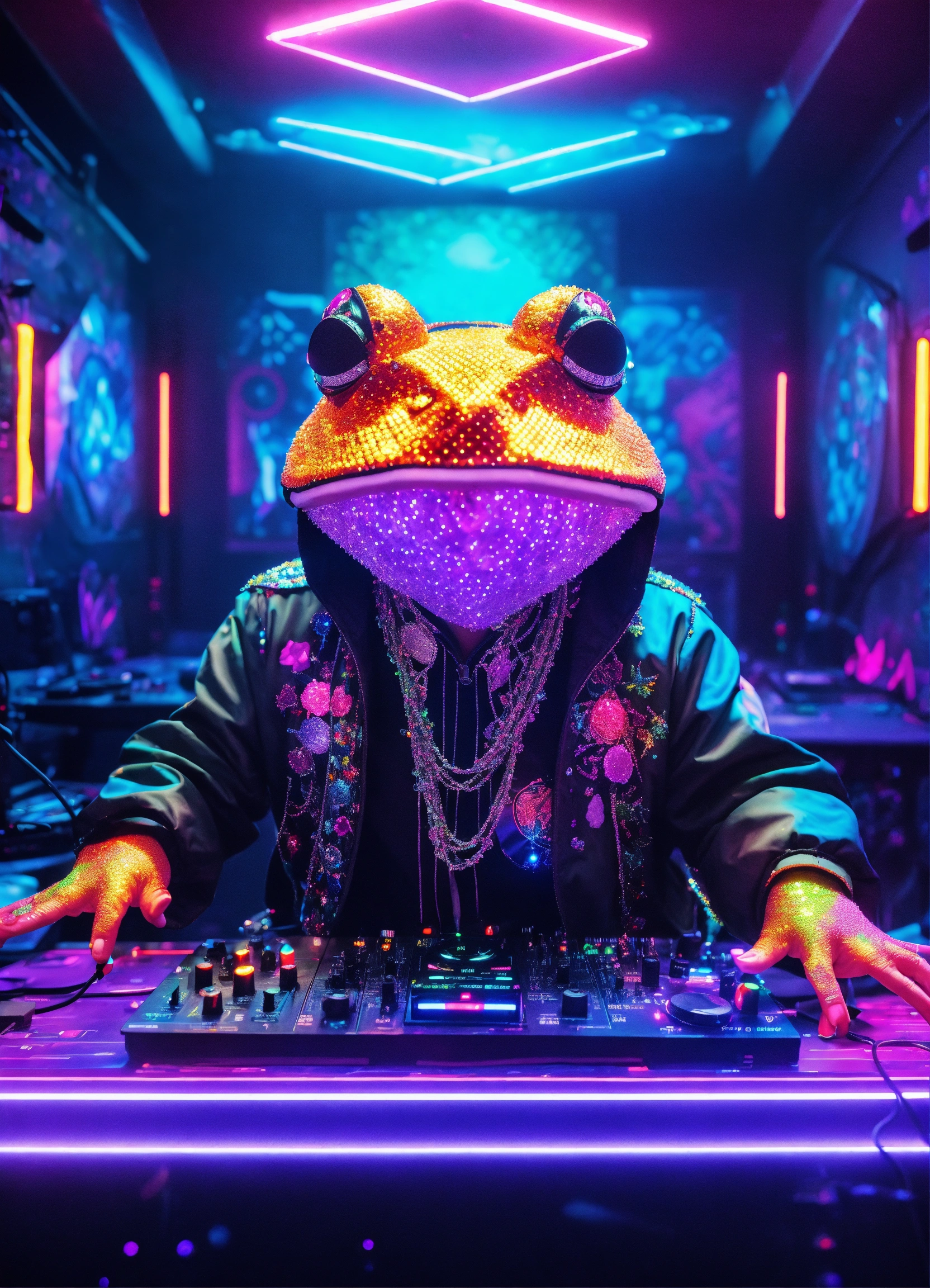 Lexica - A techno Festival Rave Diamond psytrance DJ Diamond TOAD in ...
