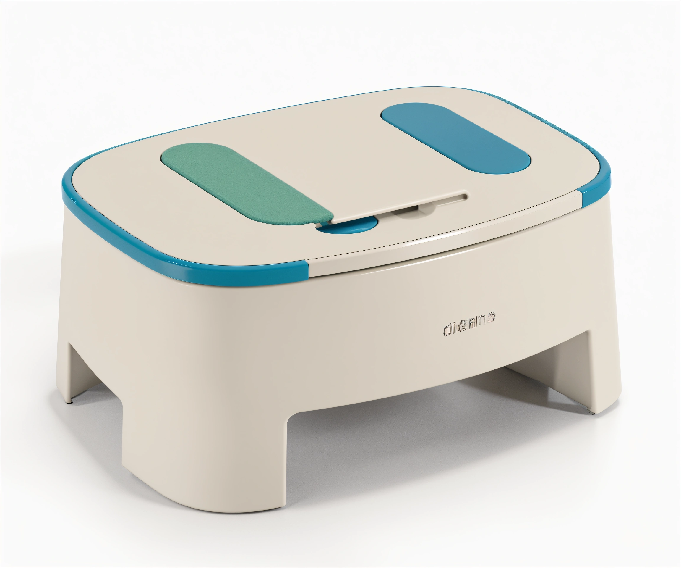 Lexica - Plastic bath stool, designed by dieter rams, cinema 4d, ultra ...