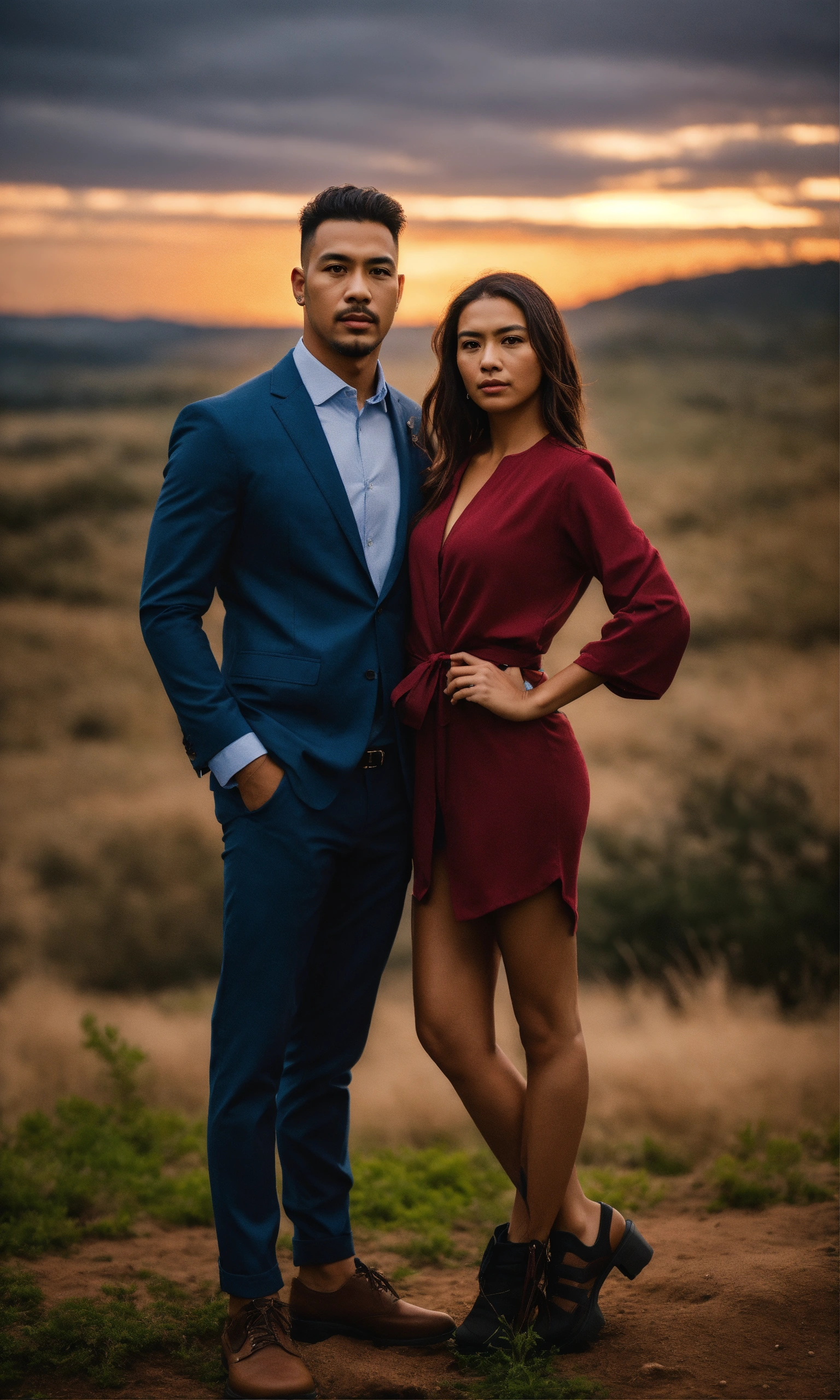 Lexica - "Unified Vision Determined Couple Ready to Overcome Challenges ...