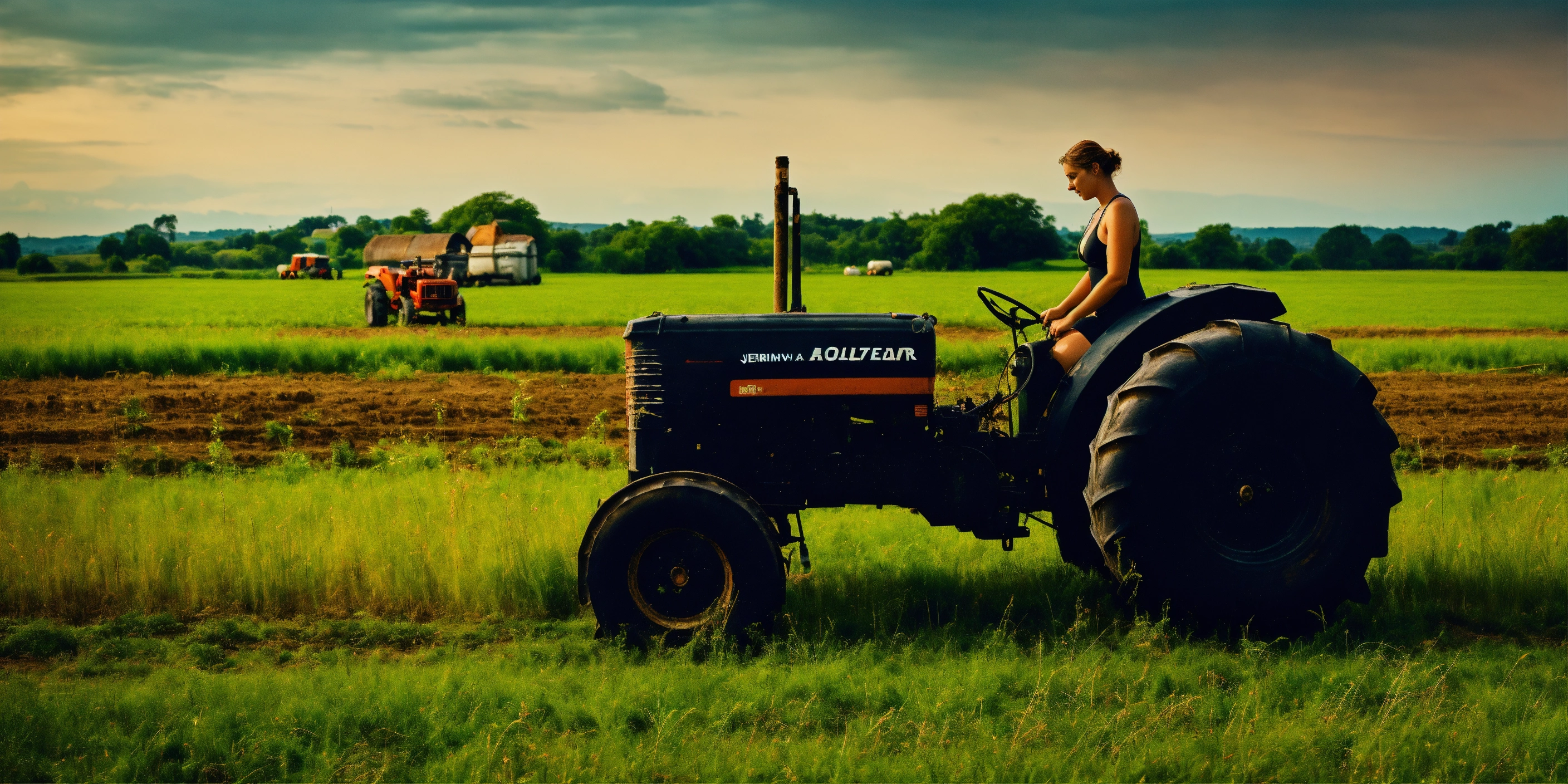 Lexica - Lady in a black swimming suit holding jerrycan in her hands ...