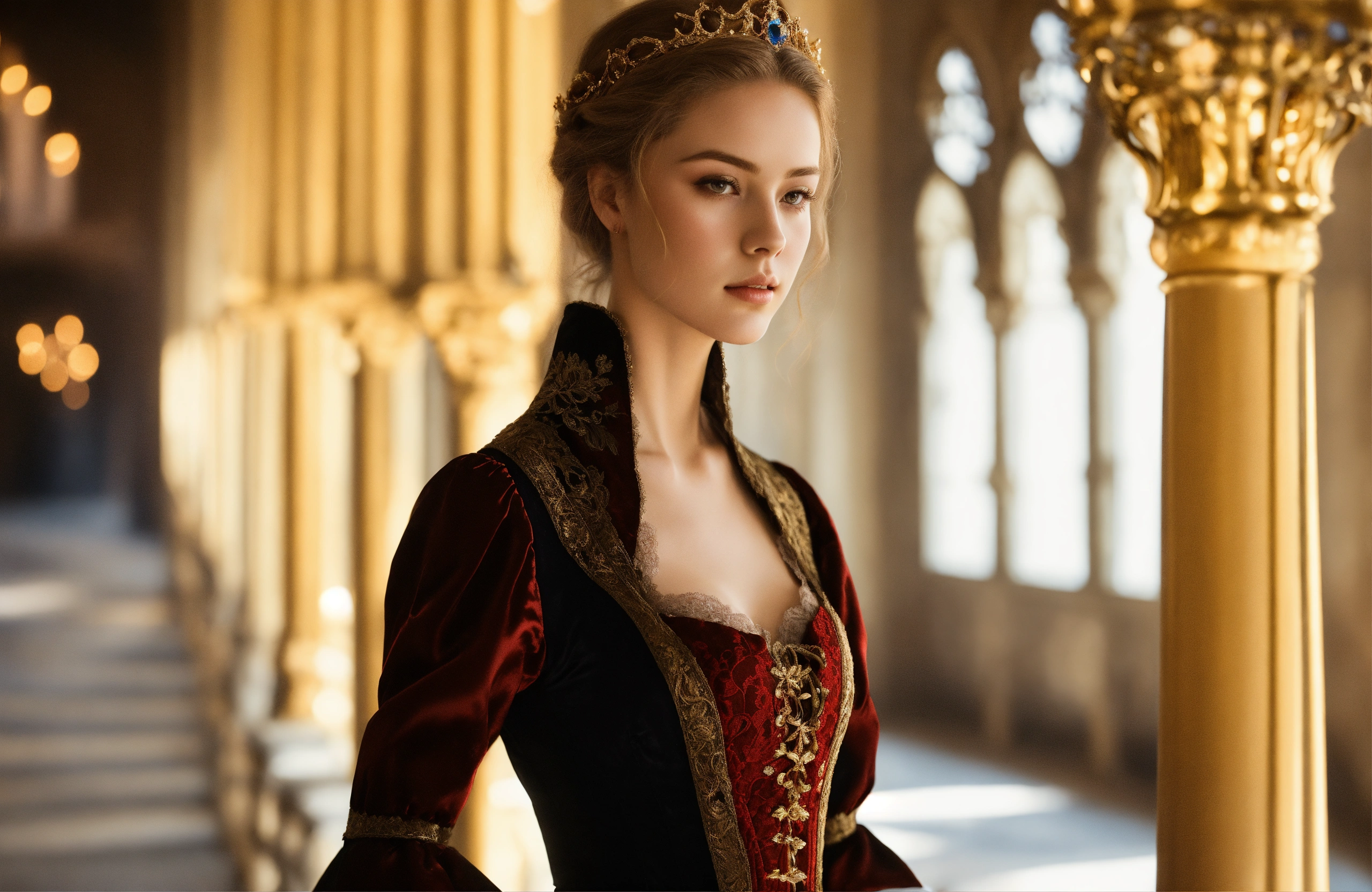 Lexica - Fine art portrait photography, full body, very slim juvenile ...