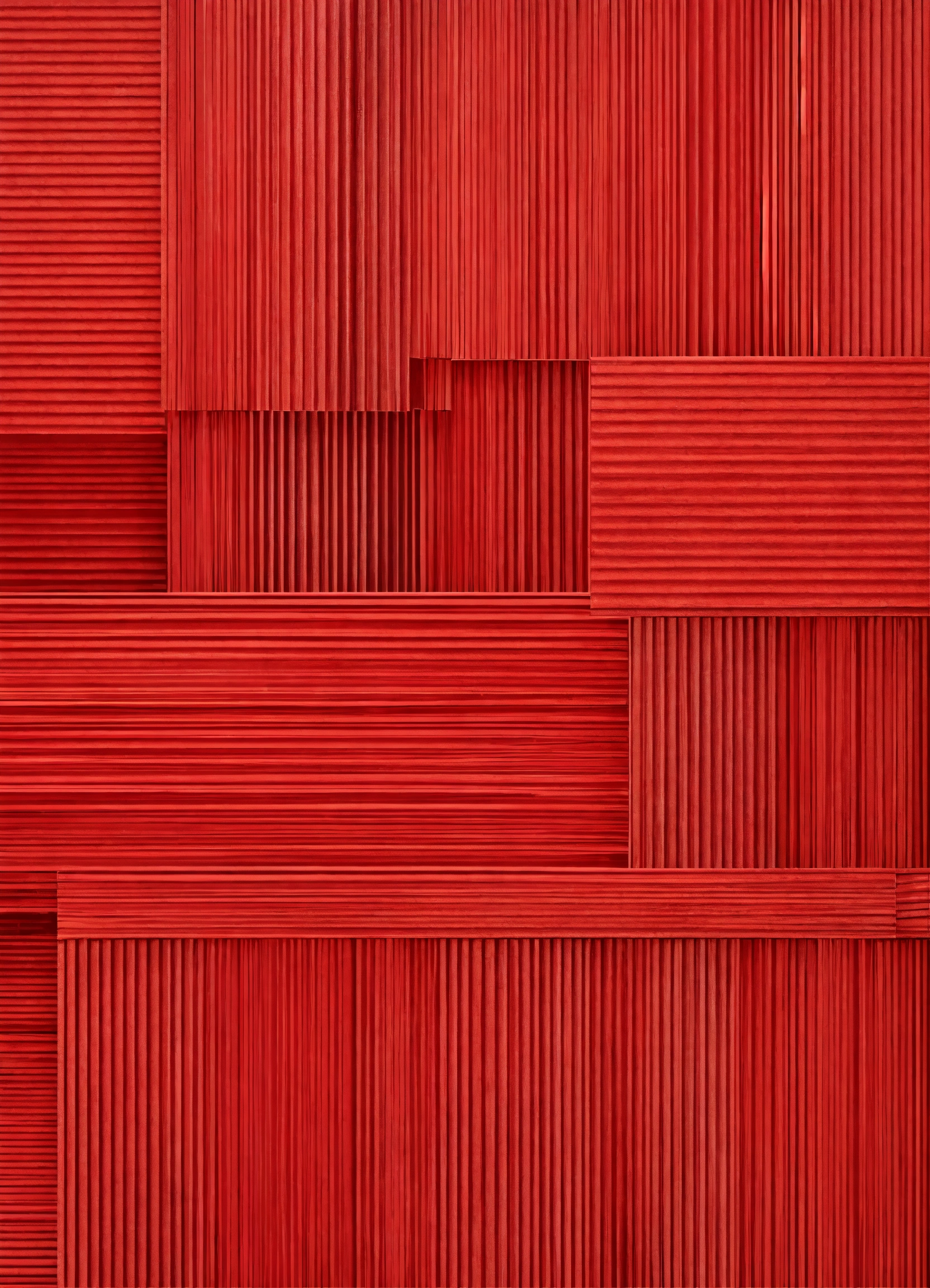 Lexica - Mundane abstract pattern using the color red