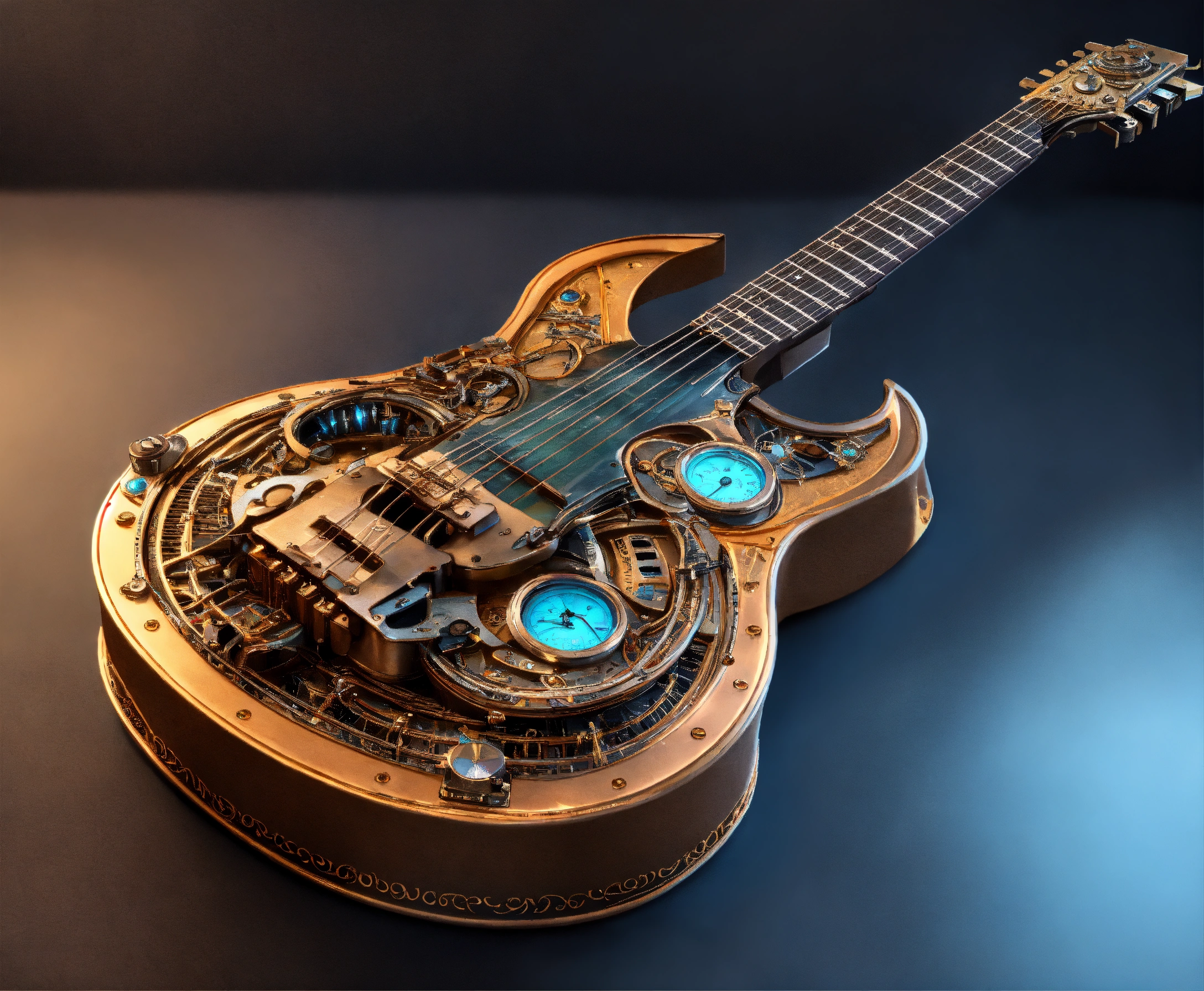 Lexica - Logo country music time machine, steampunk space ship, half ...