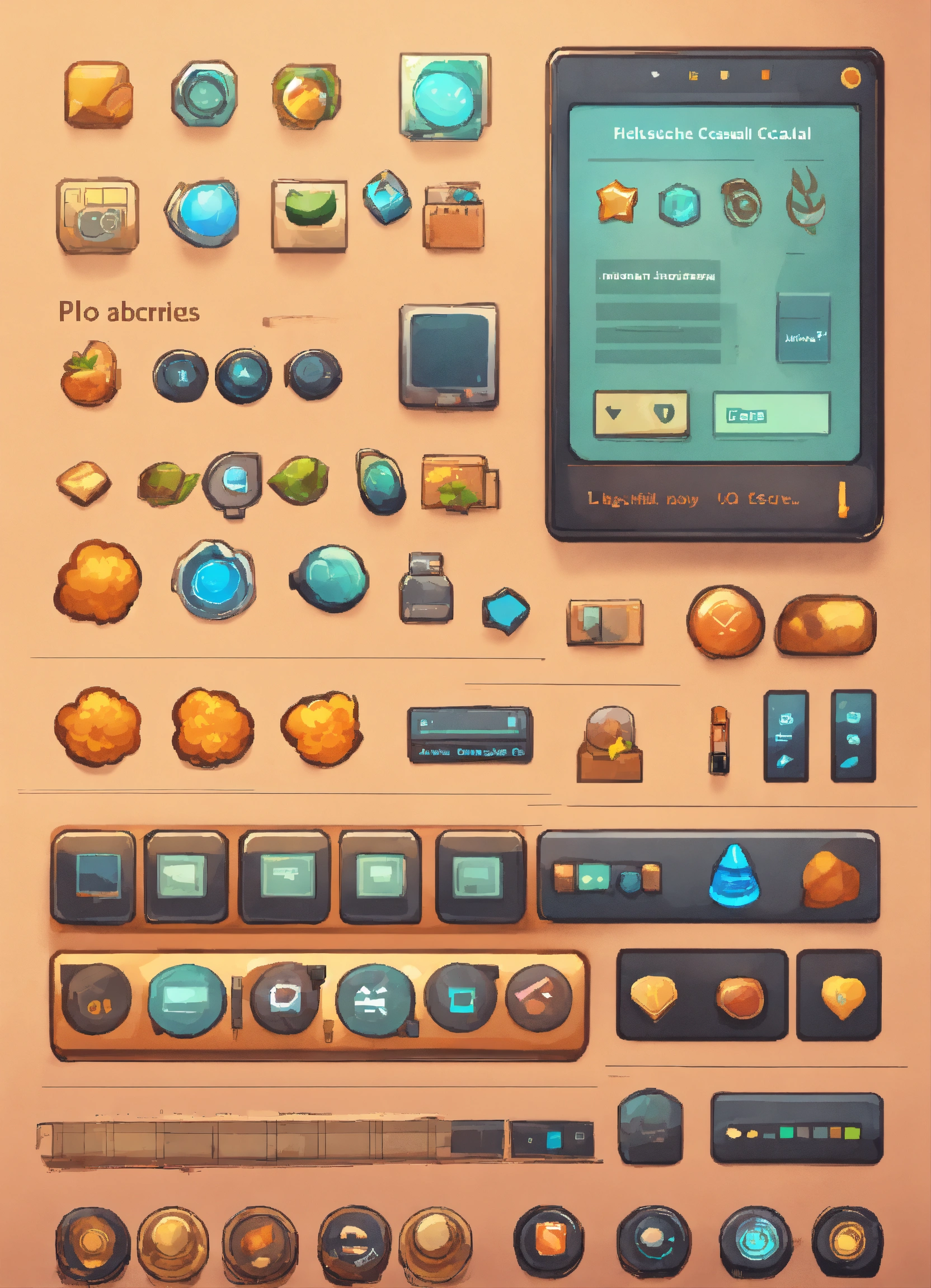 Lexica Casual Simple Ui Spritesheet