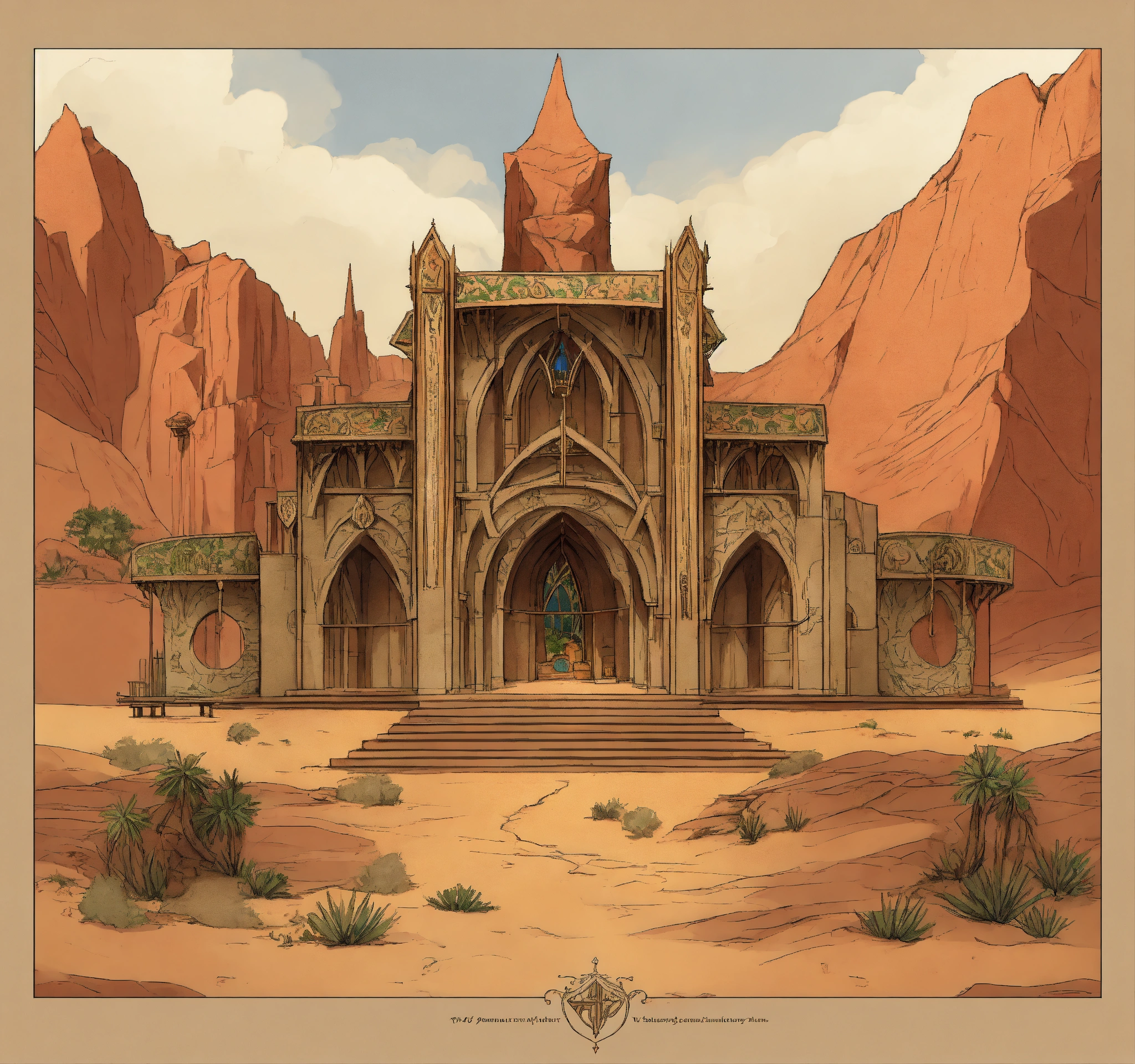 Lexica - Fantasy setting, heraldry for a desert nomadic elvish kingdom ...