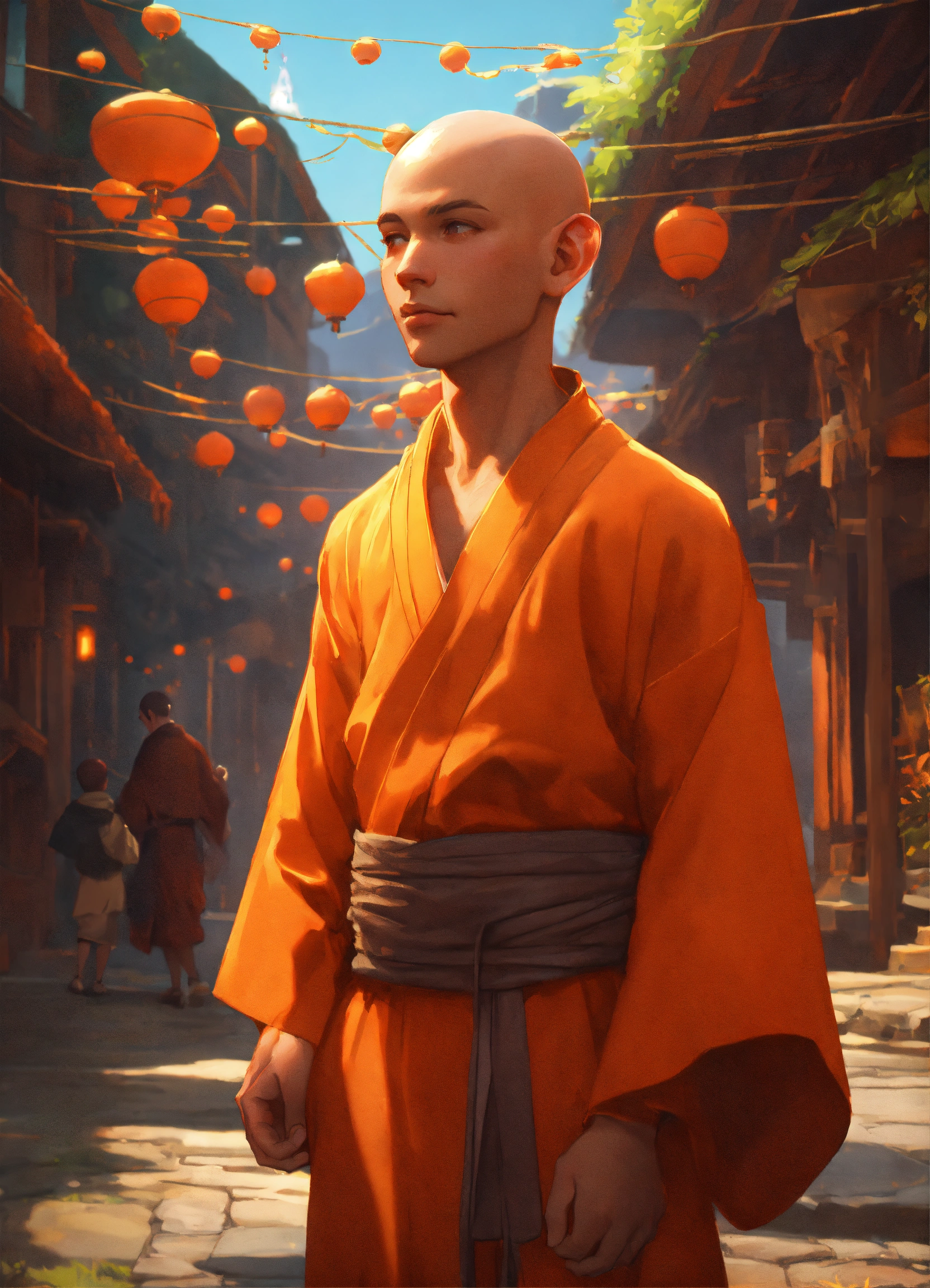 Lexica - Detailed skinny male halfling with mischievous expression ...