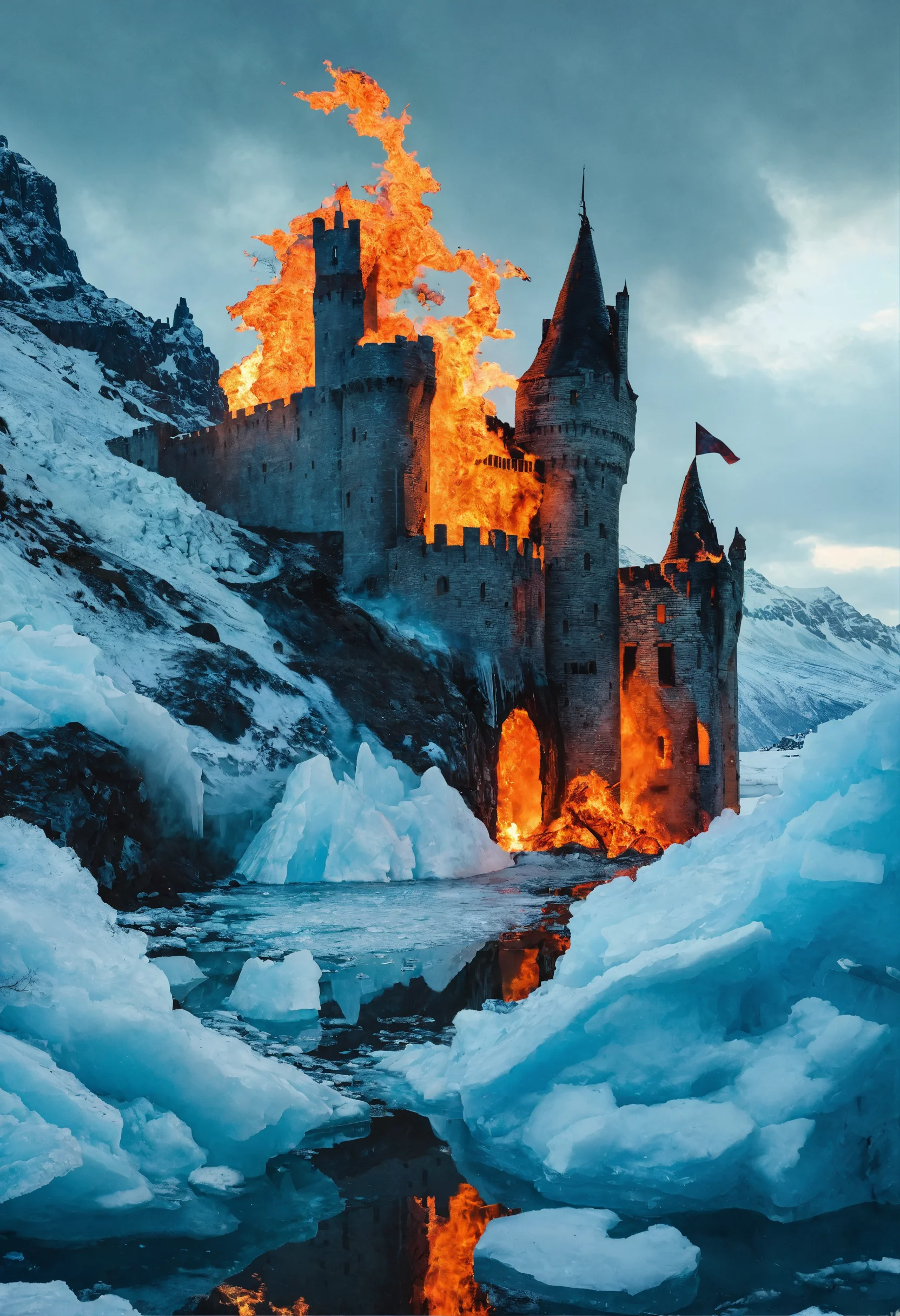 Lexica - A castle that is half fire and half ice