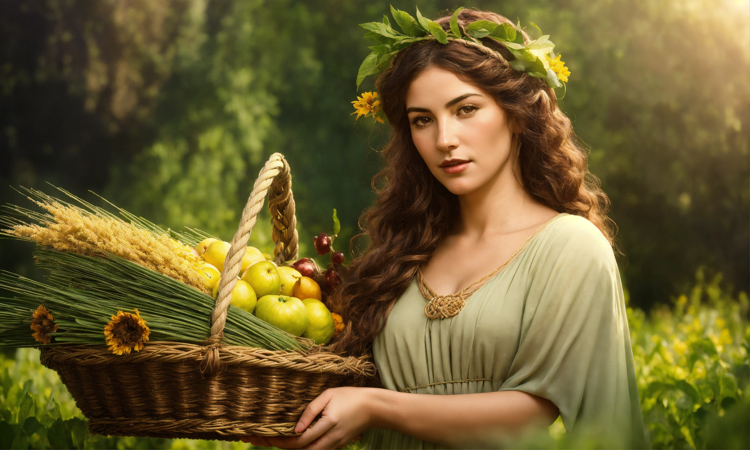 Lexica - Demeter/Ceres Nurturer and Provider Illustrate the strength in ...