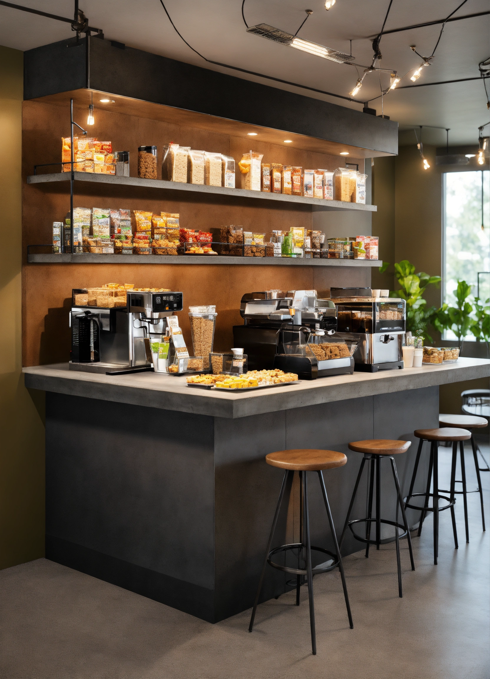 Lexica - A self serve breakroom snack bar with snacks on an easy to ...