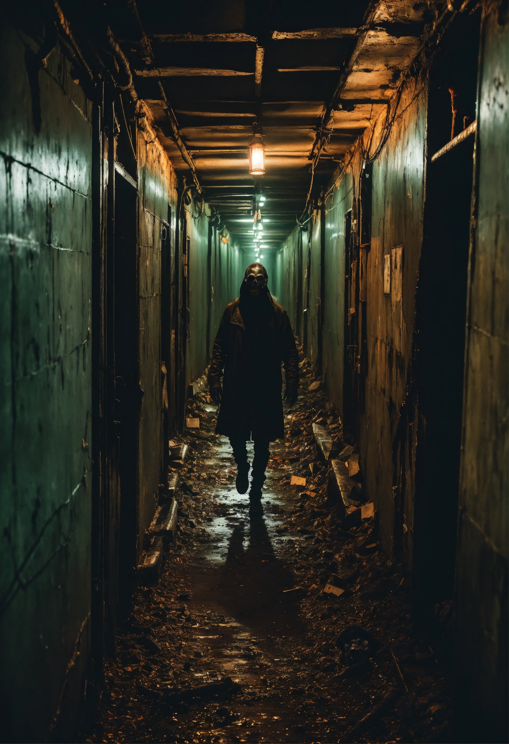 Lexica - Generate a haunting and realistic depiction of a Ghoul in the ...