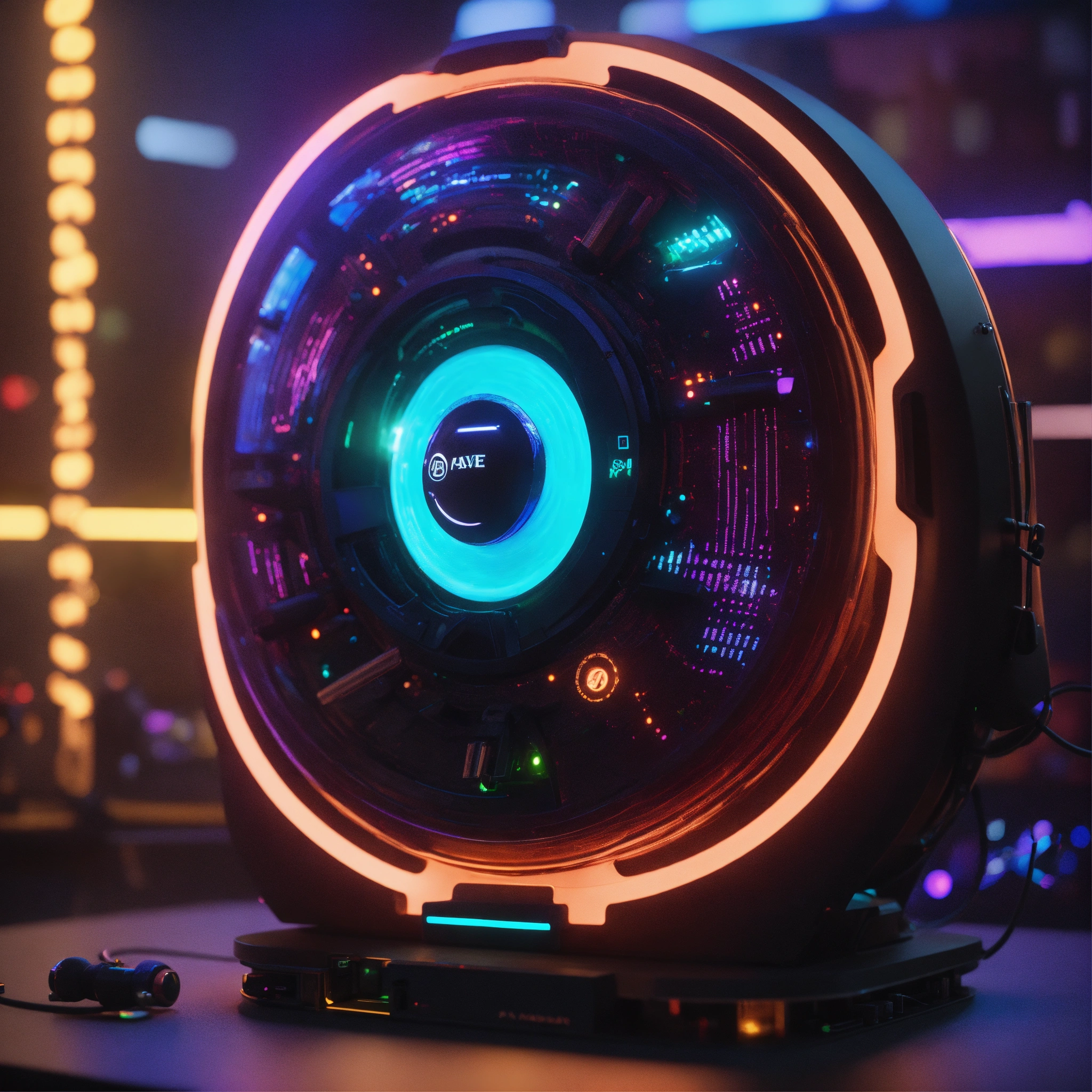 Lexica - A sound visualizer machine with personality, waveform ...