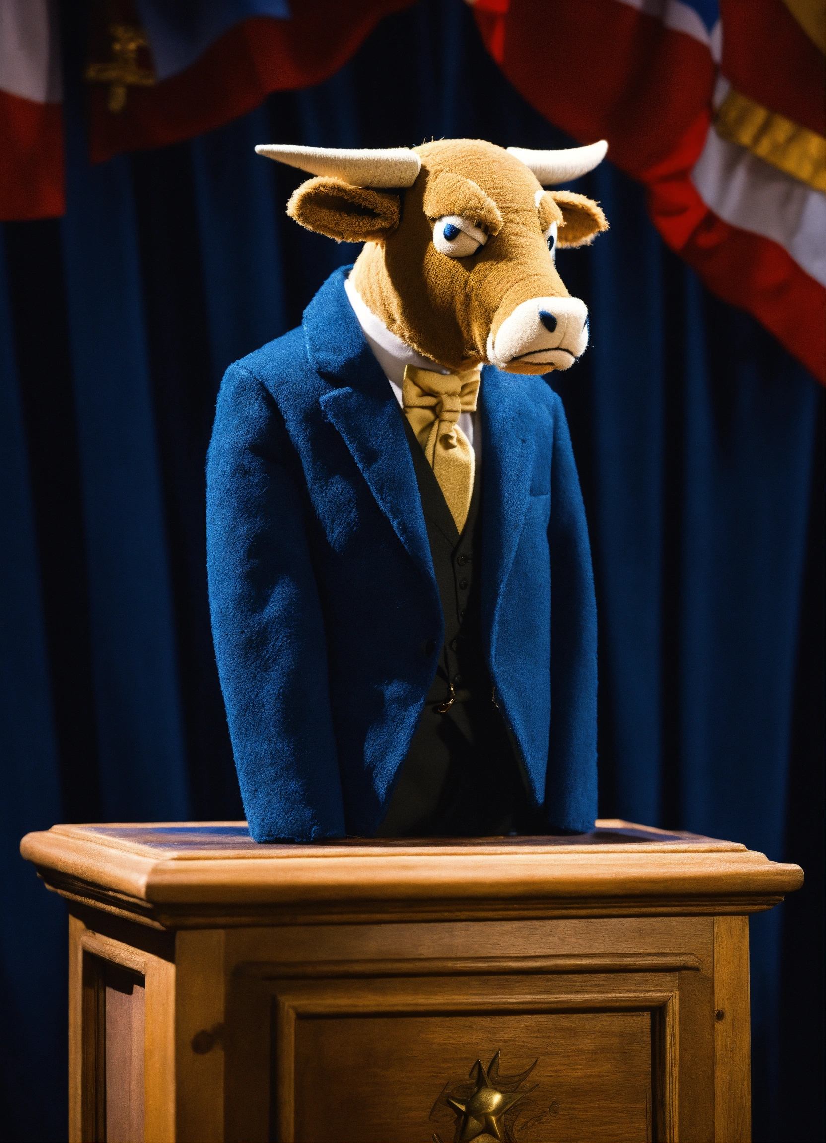 Lexica - Richard Moll Night Court Bull Puppet