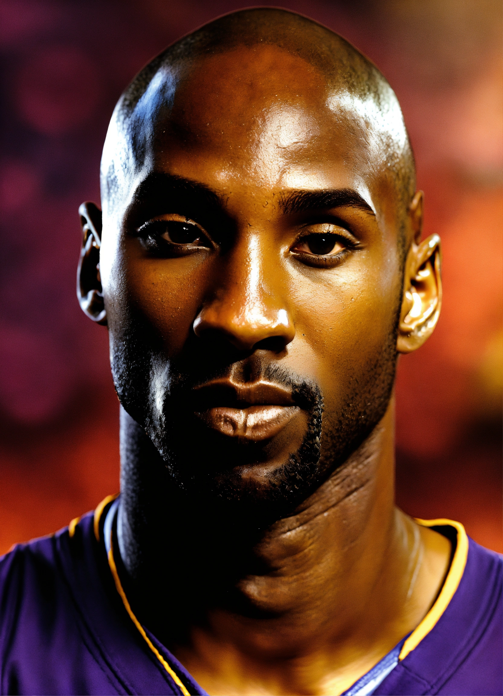 Lexica - Black Mamba snake right side face, Kobe Bryant Left side face