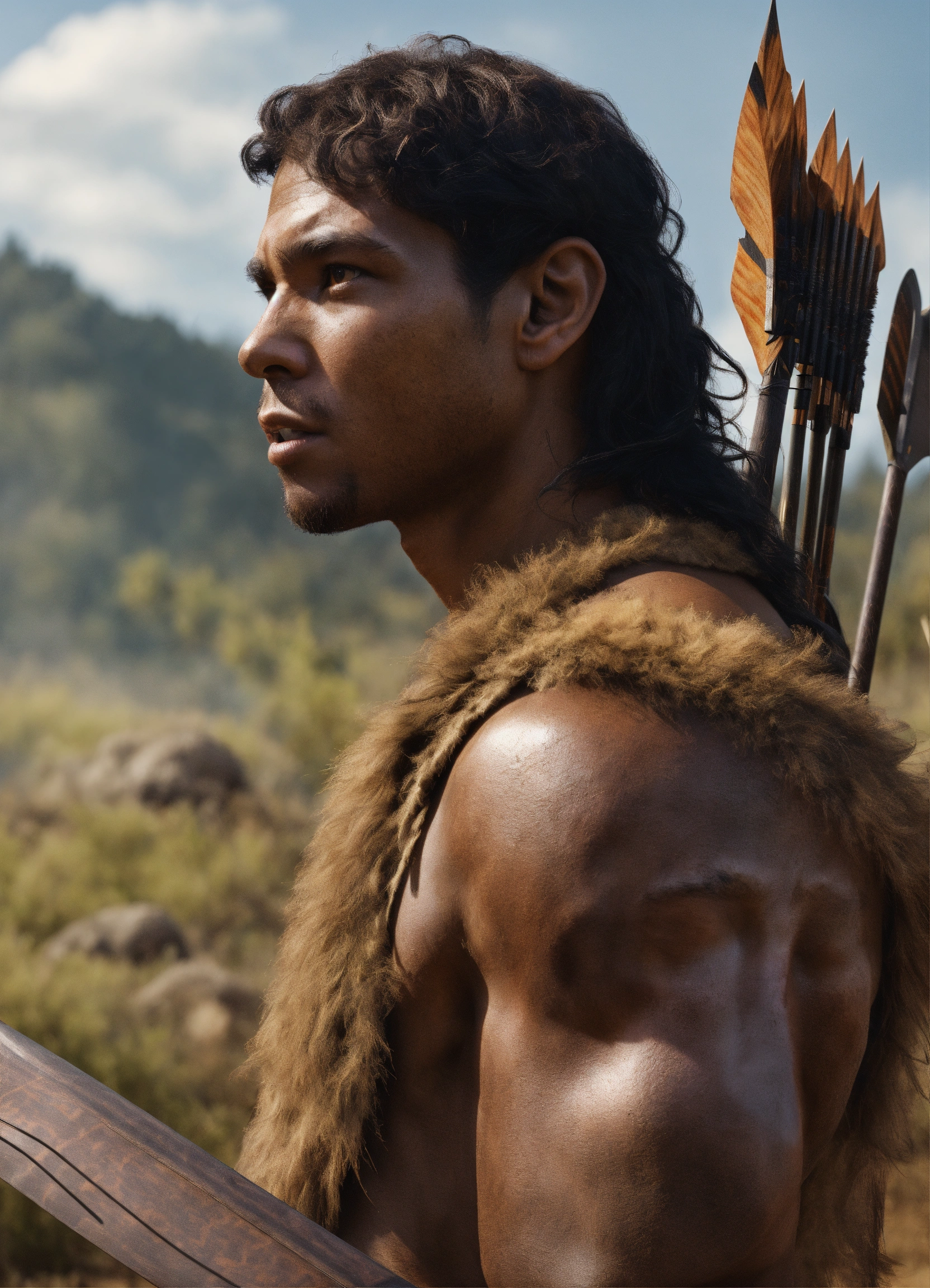 Lexica - Generate a hyper-realistic 4K resolution AI image of primitive ...