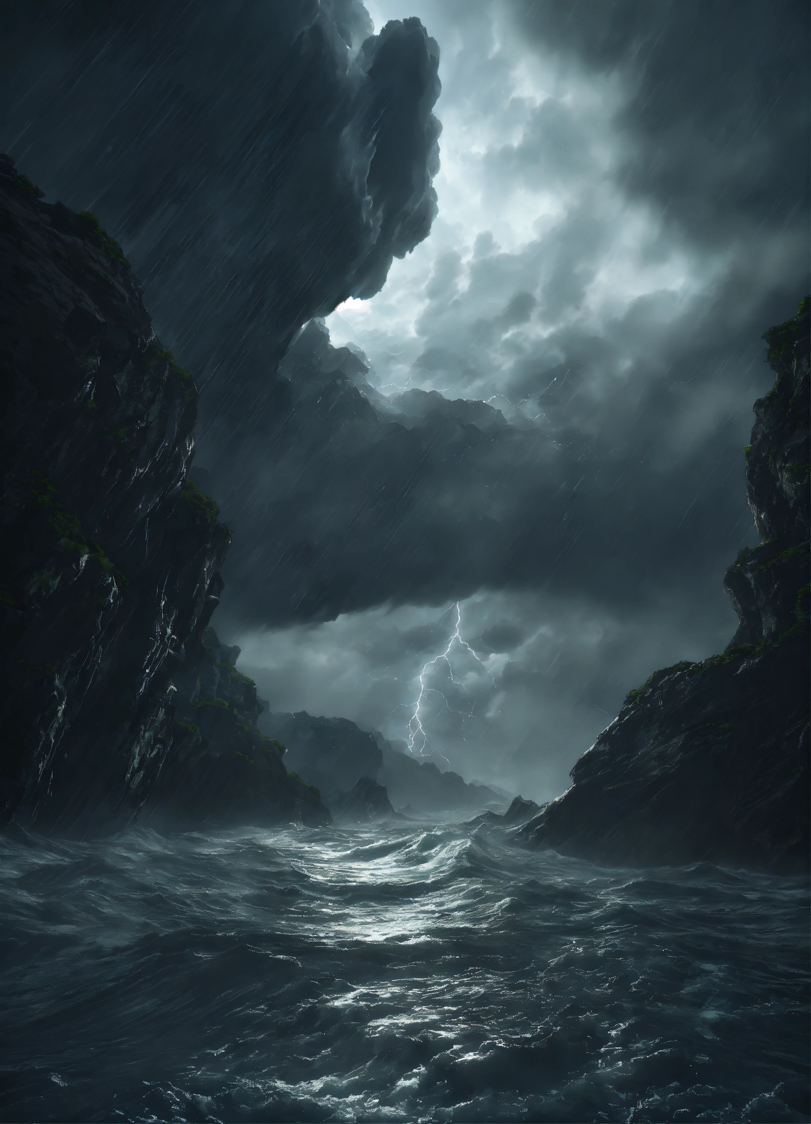 Lexica - Amidst a stormy mental landscape, anxiety manifests as ...