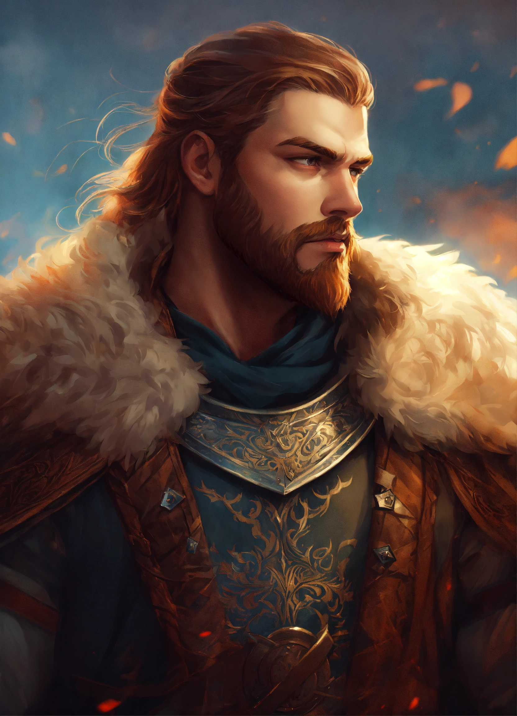 Lexica - A handsome man, medieval fantasy, digital art, art by artgerm ...