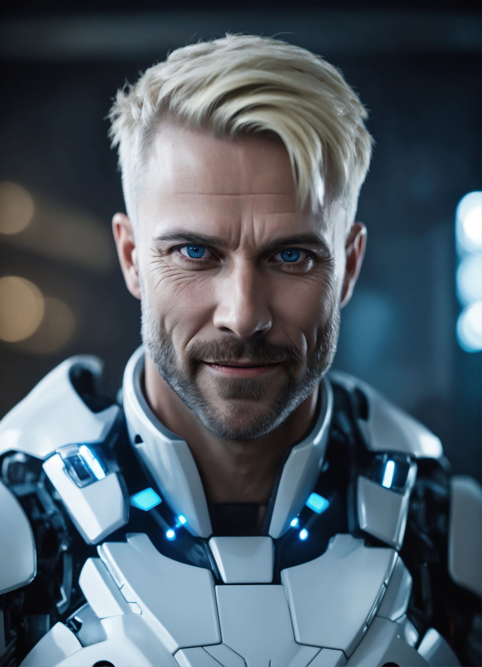 Lexica - A realistic photo of psychopath 45 years old scary man with ...