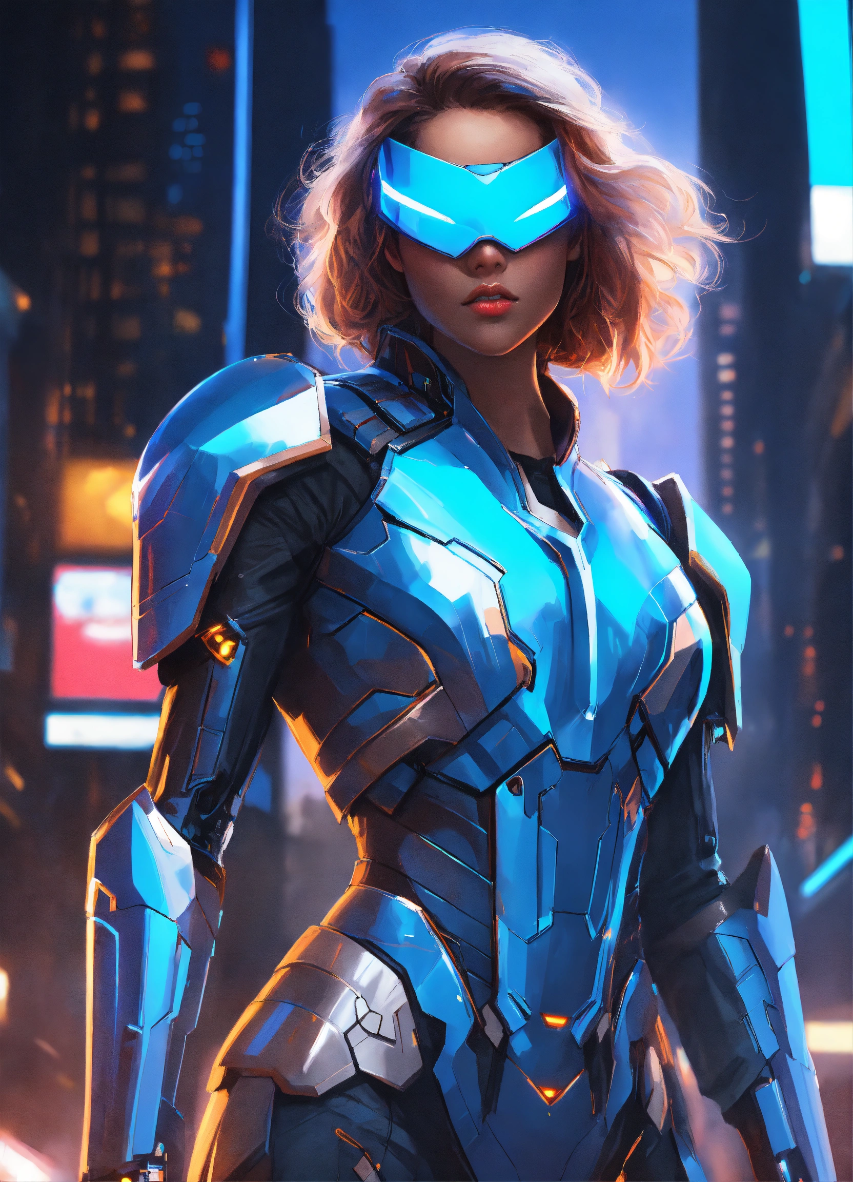 Lexica - Futuristic female superhero, wearing a sleek and slim suit of ...