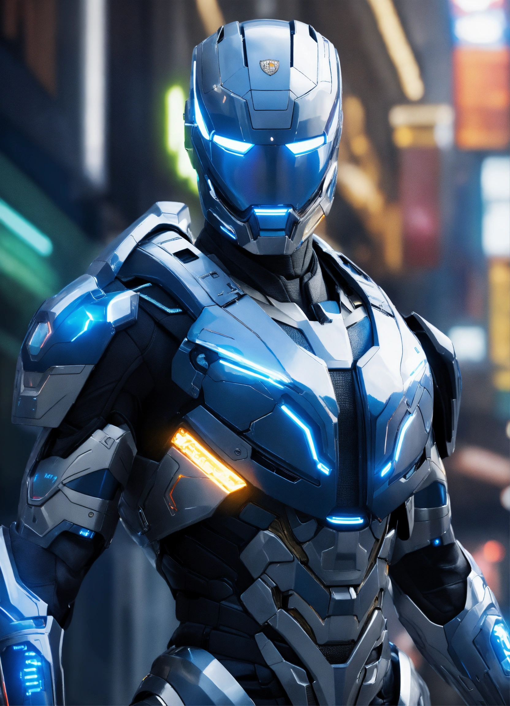 Lexica - Realistic illustration art, digital painting, Tech Titan's ...