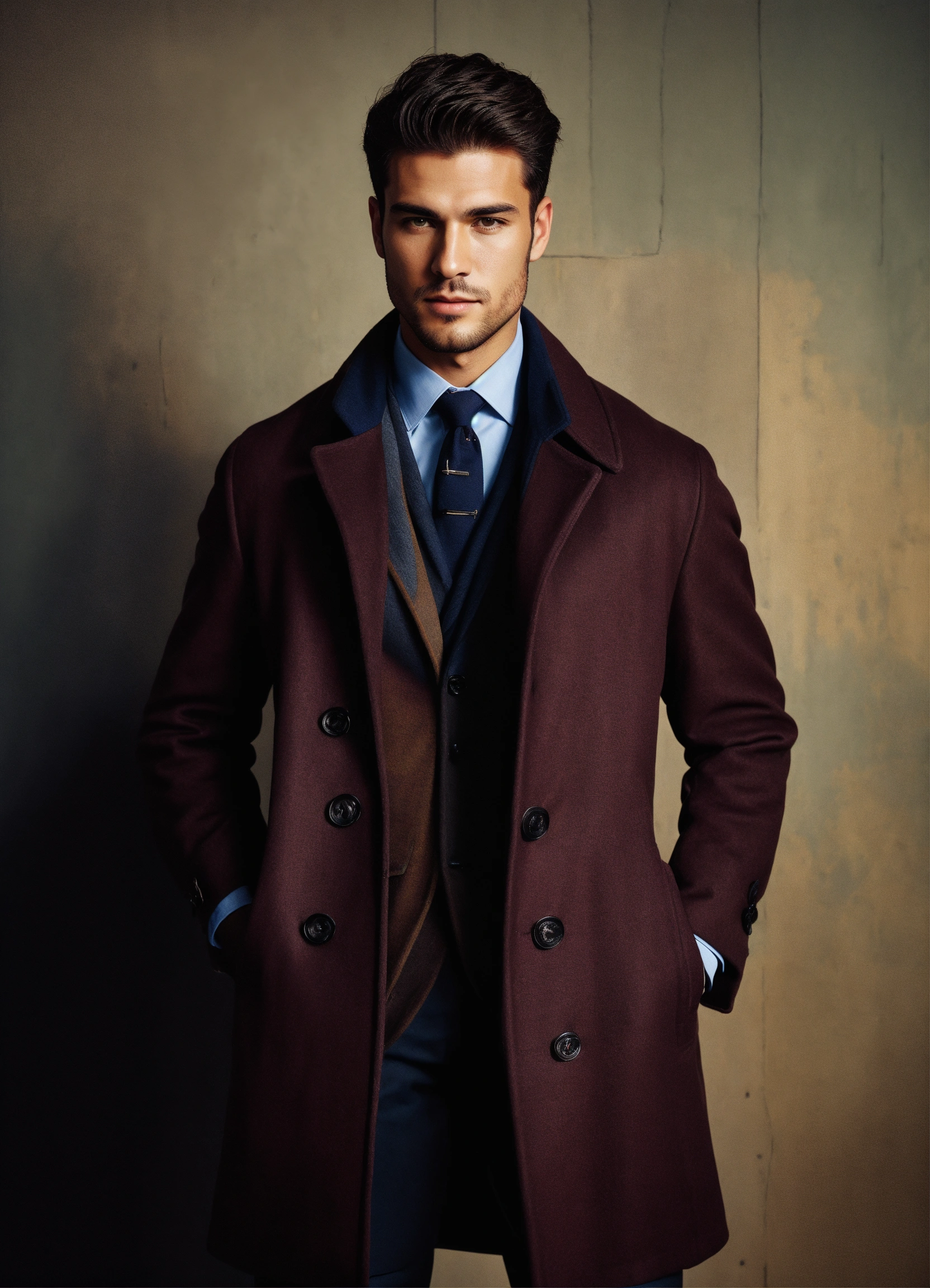 Lexica - Business man overcoat