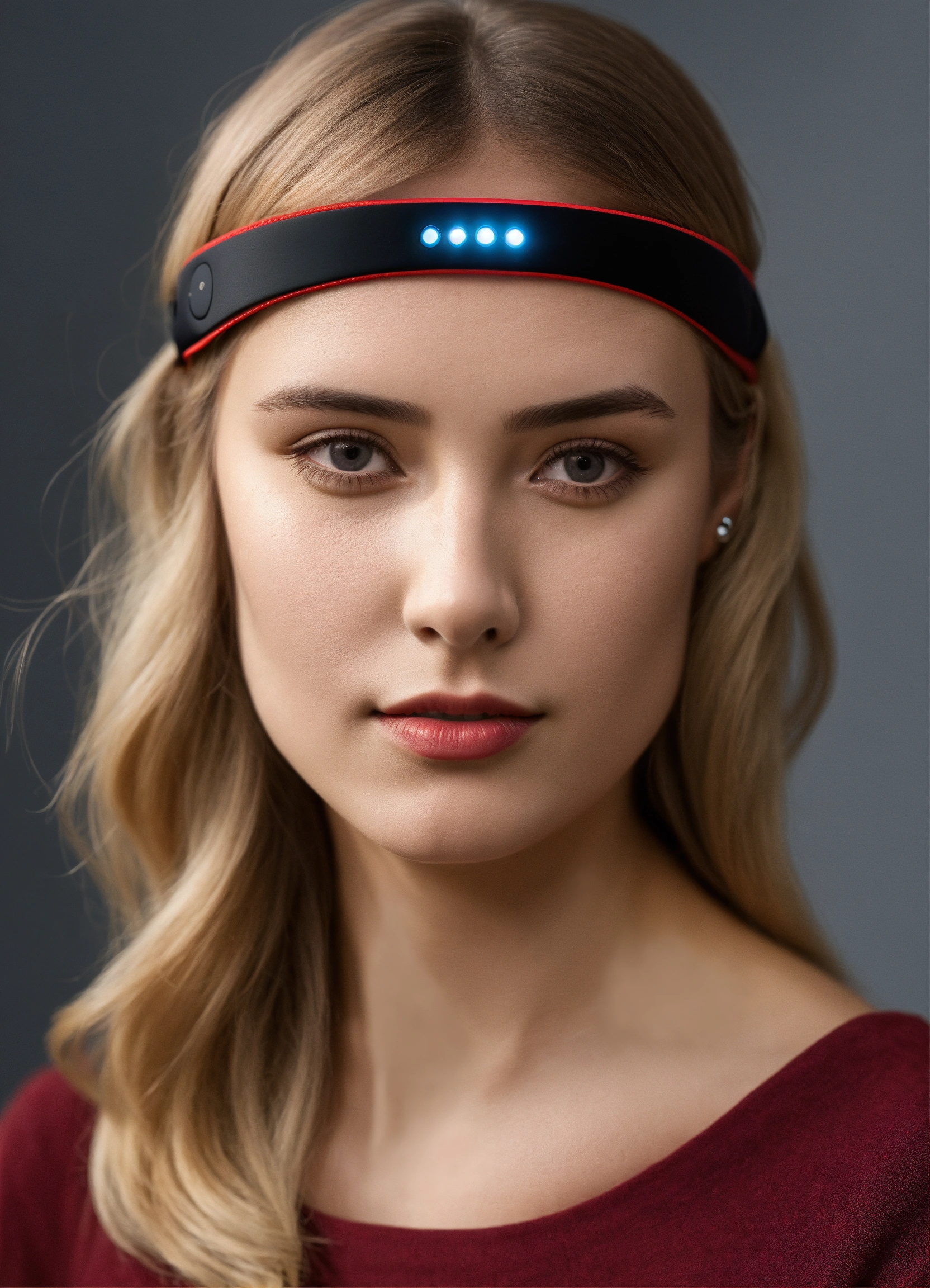Lexica - Smart elegant small headband on visually impaired individual ...