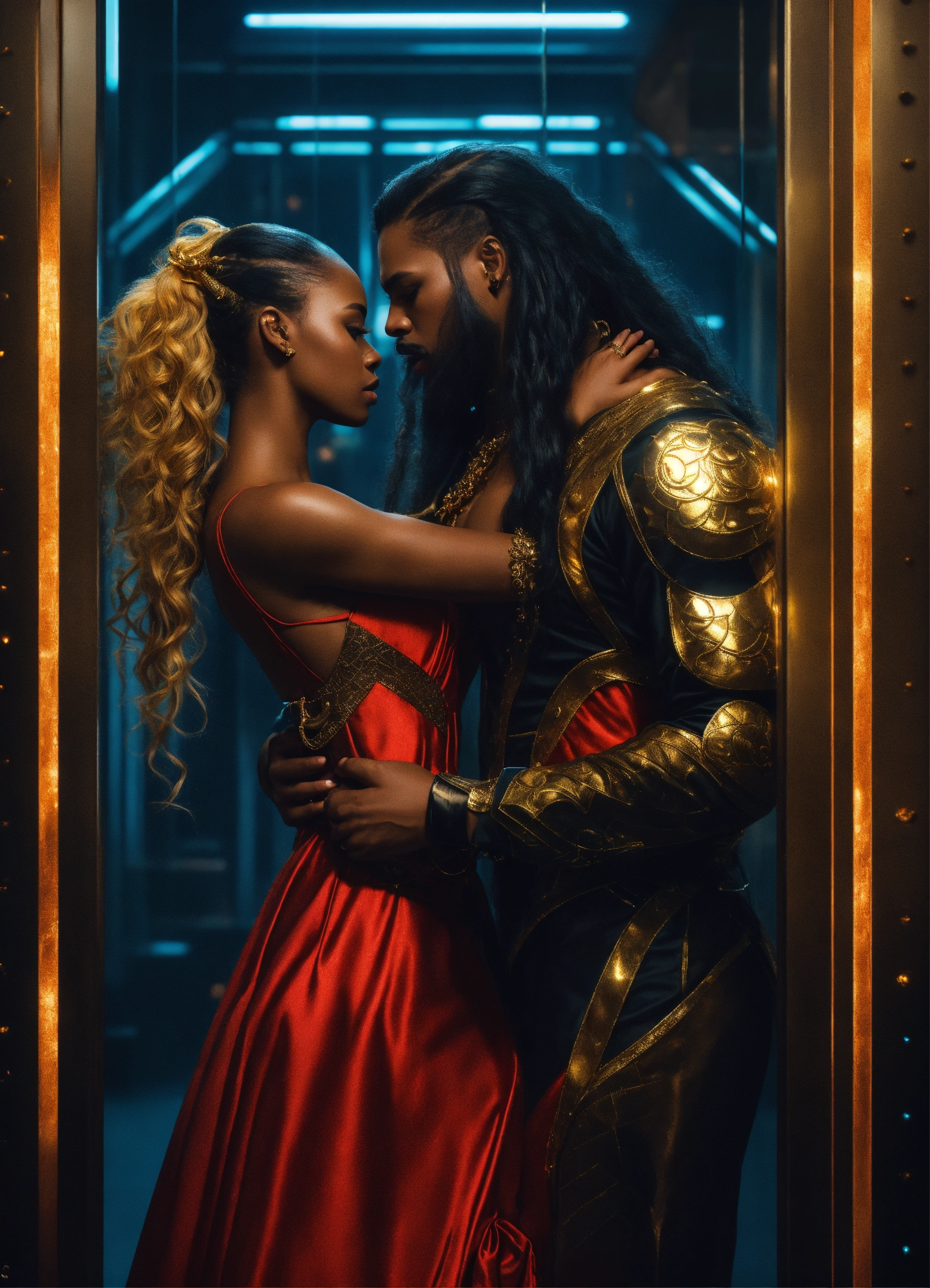 Lexica - Beauty and the monster, a huge strong huge muscular scaly ...