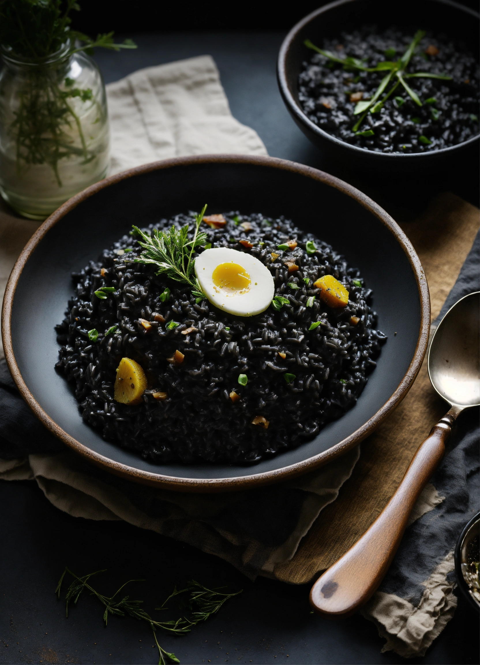 Lexica - Realistic black risotto