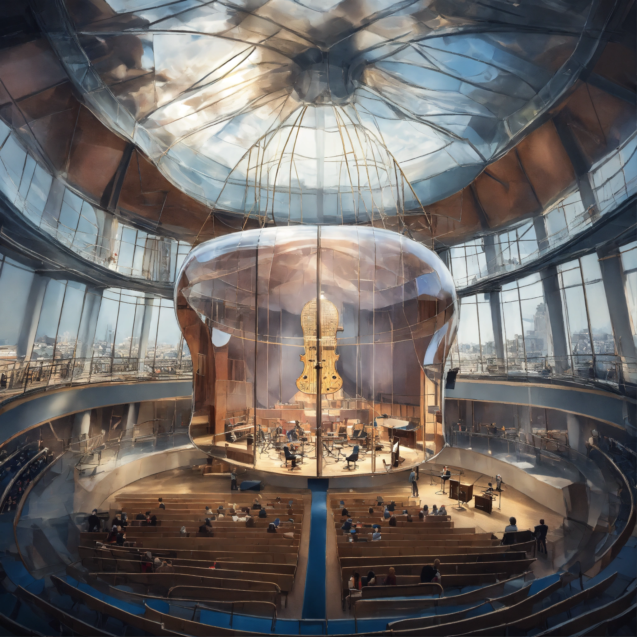 Lexica - Very bizarre angle of a photorealistic closeup view of inside ...