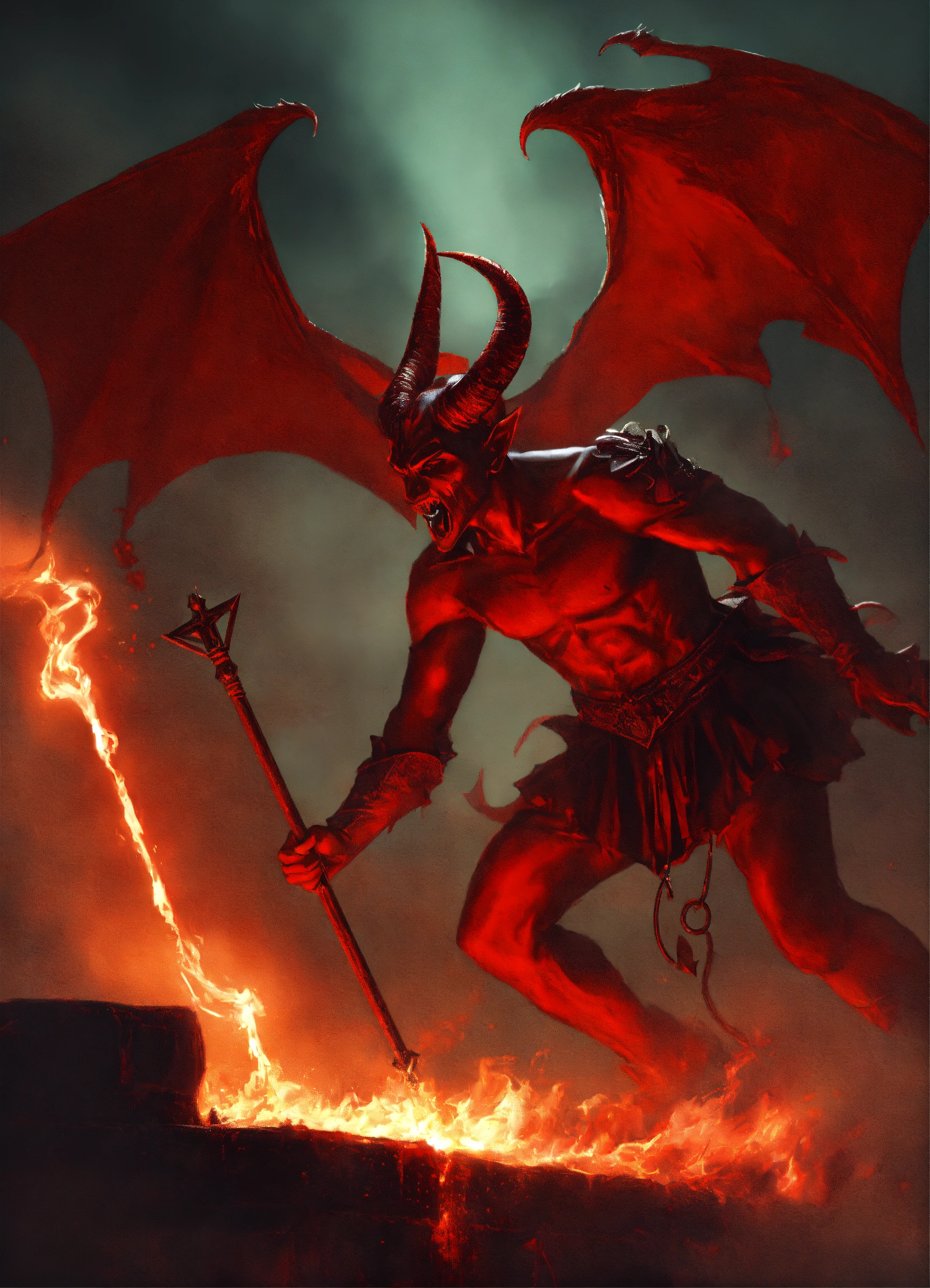 Lexica - The devil manipulating someone