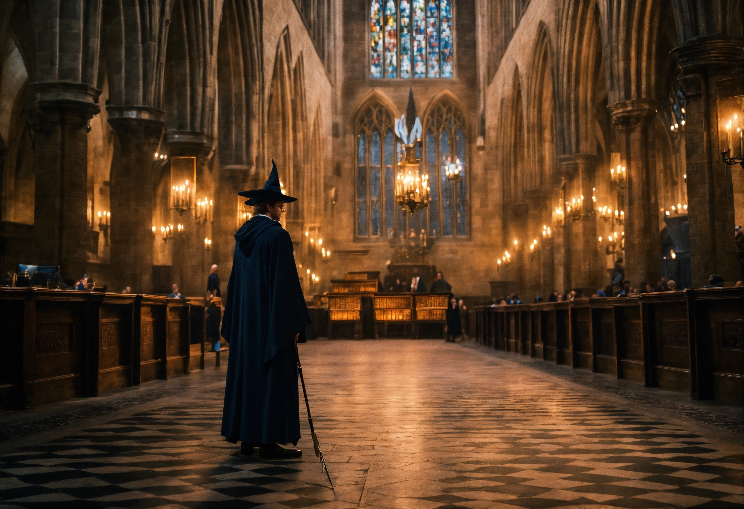 Lexica - This must be a modern wizard at Hogwarts, there must be a wand ...