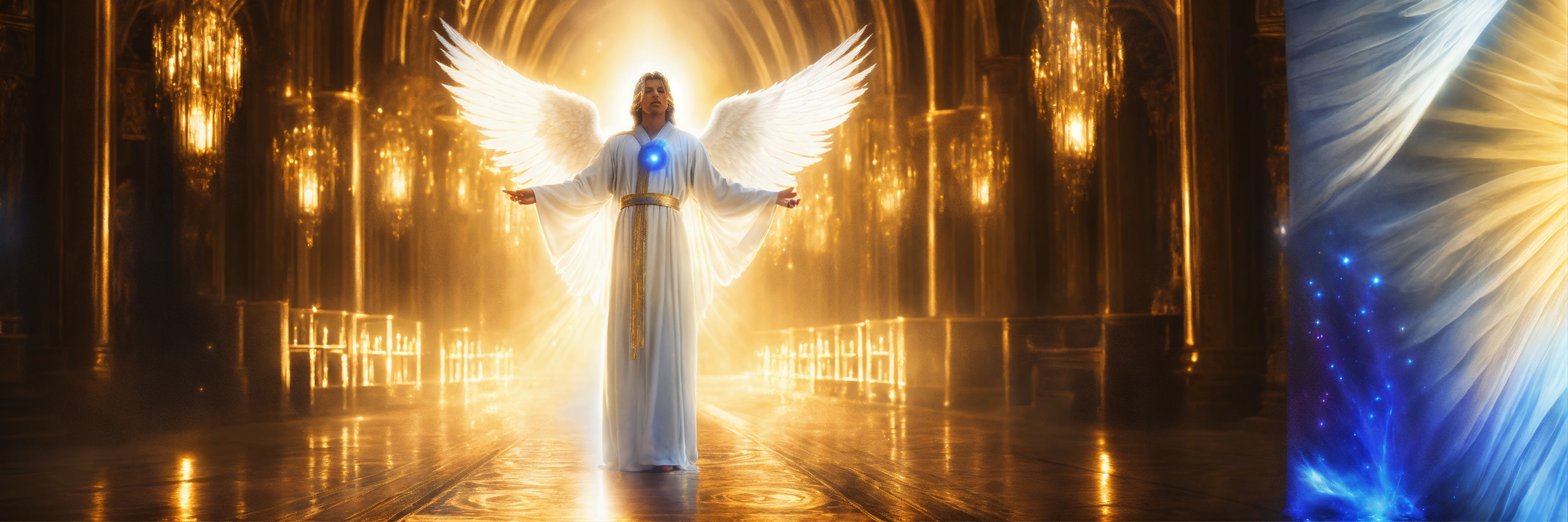Lexica - Angel moving up beautiful uplifting spiritual visionary scene ...