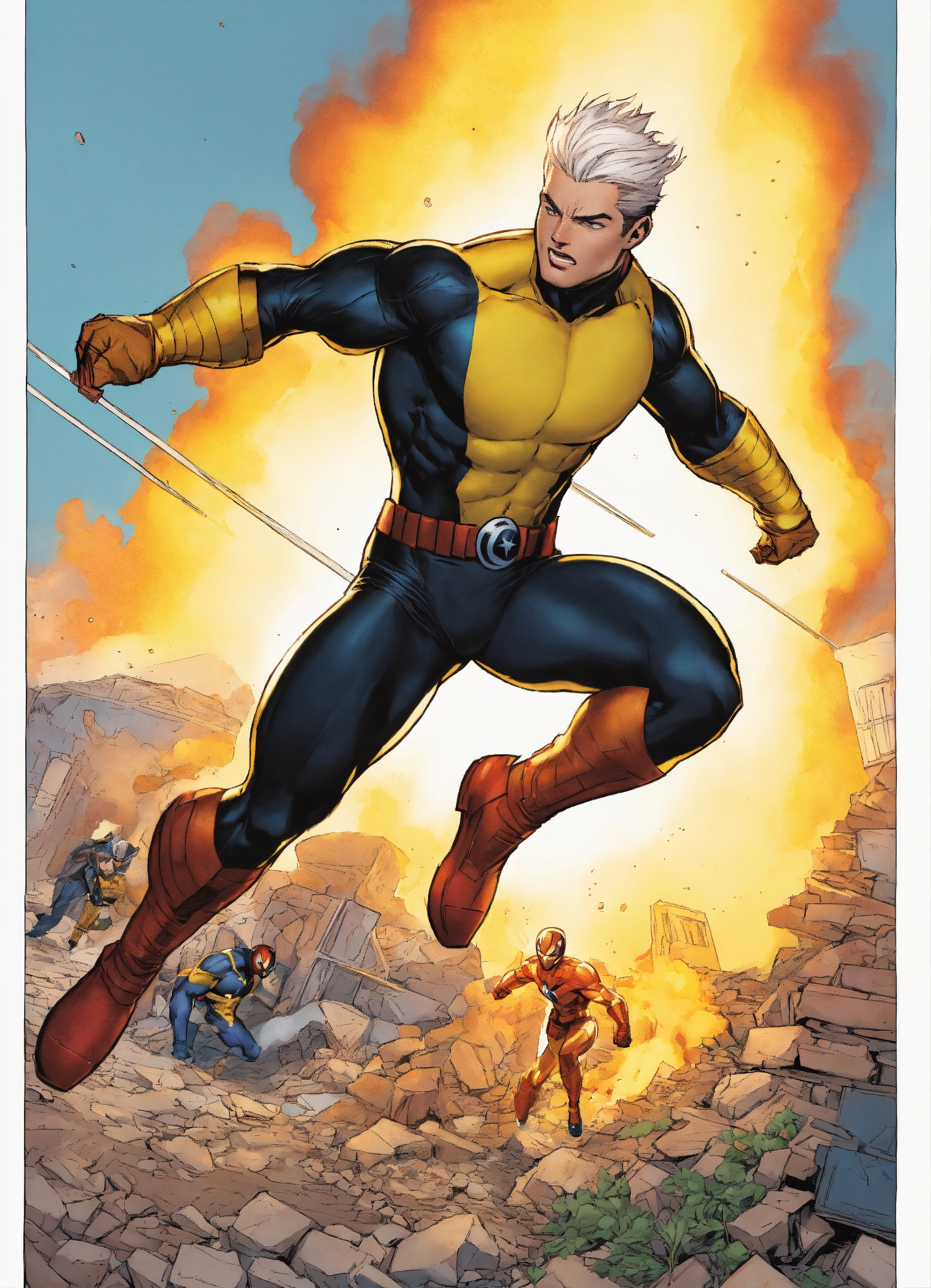 Lexica - Marvel cannonball sam guthrie xmen in action without words or ...