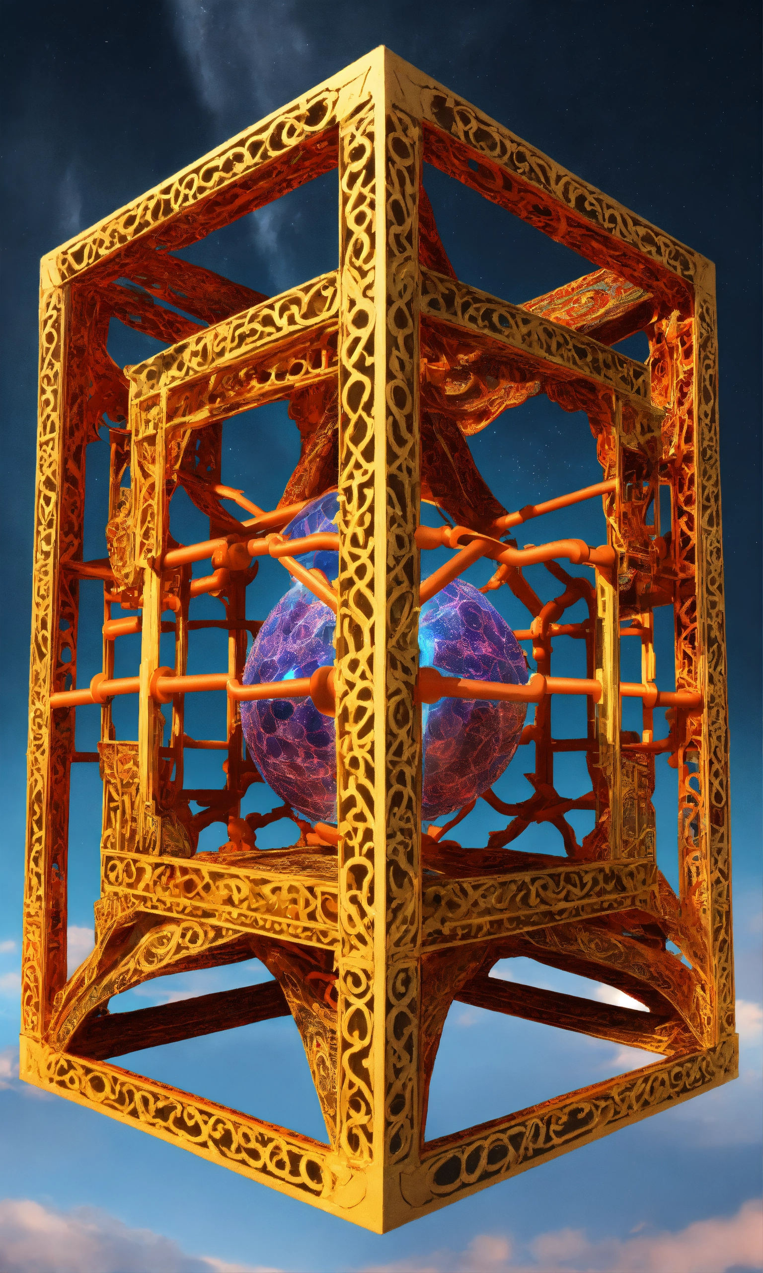 Lexica - Taoist monk octopus tesseract body fractal three point ...